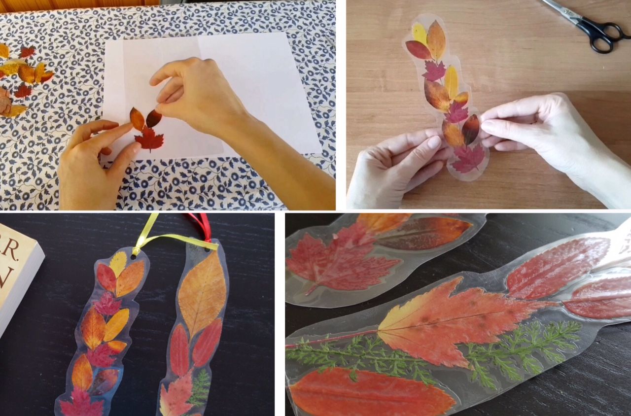 Laminated Leaves for Fall Crafts. No Laminator Needed : 5 Steps (with ...