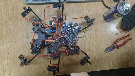 Diy Arduino Hexapod 9 Steps Instructables 7604