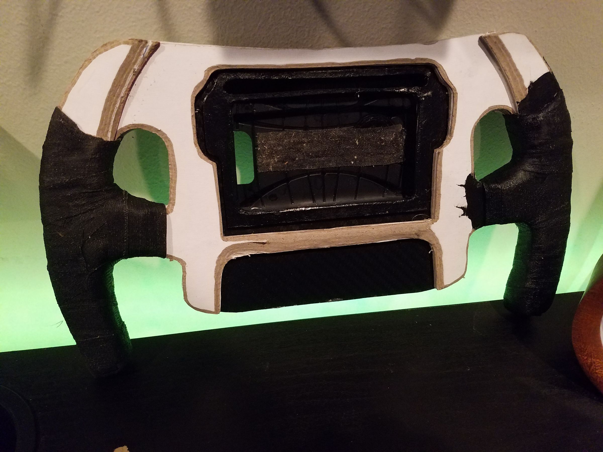 DIY PC Steering Wheel and Pedals From Cardboard! (Feedback, Paddle ...