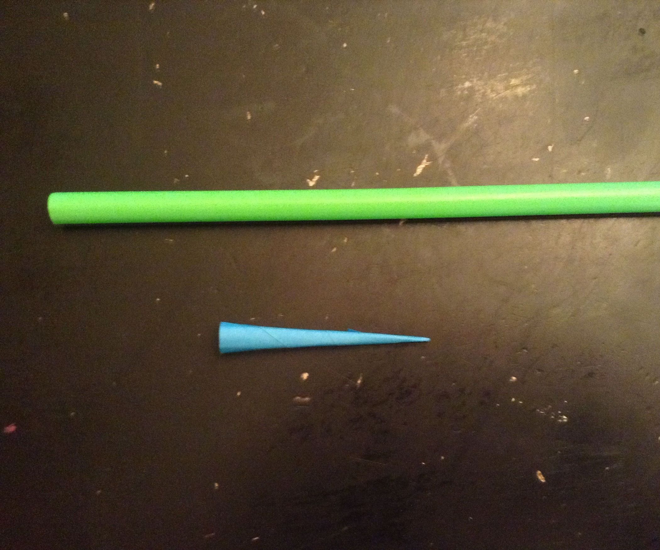 Easy Sticky Note Blow Dart : 4 Steps - Instructables