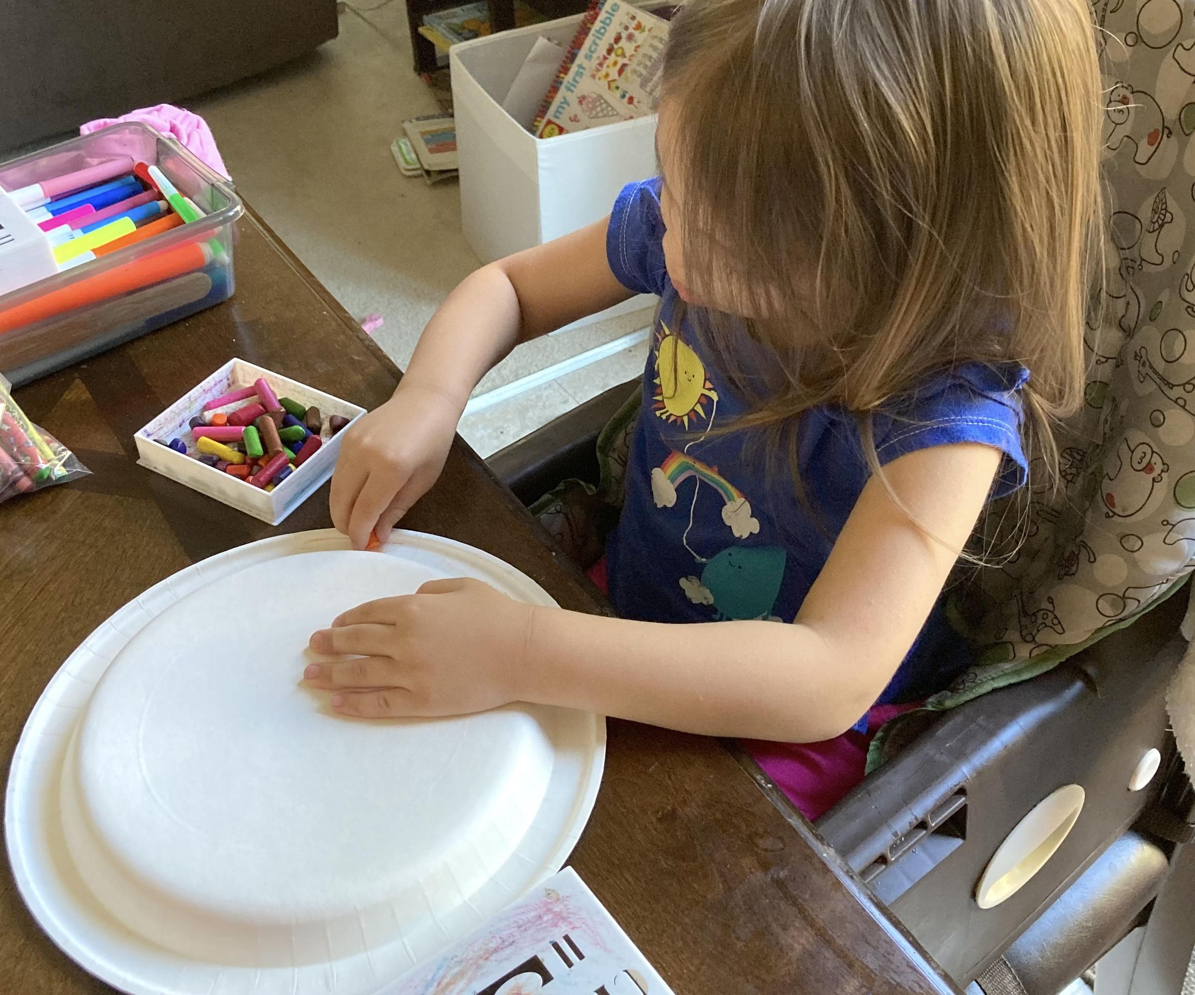 Paper Plate Fractions - Math Manipulative : 8 Steps (with Pictures ...