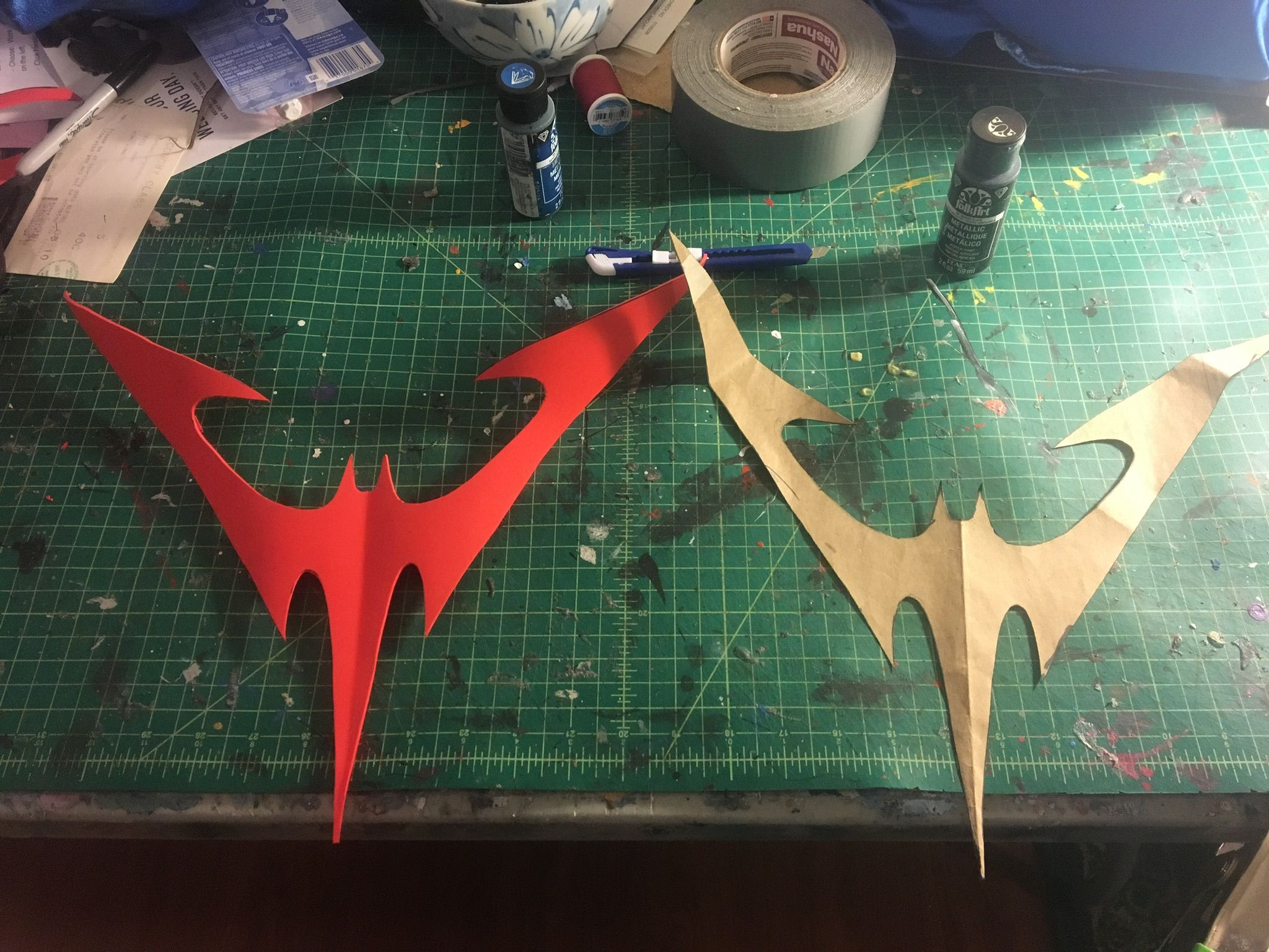 How to Create a DC: "Azrael Batman" Costume : 14 Steps (with Pictures ...