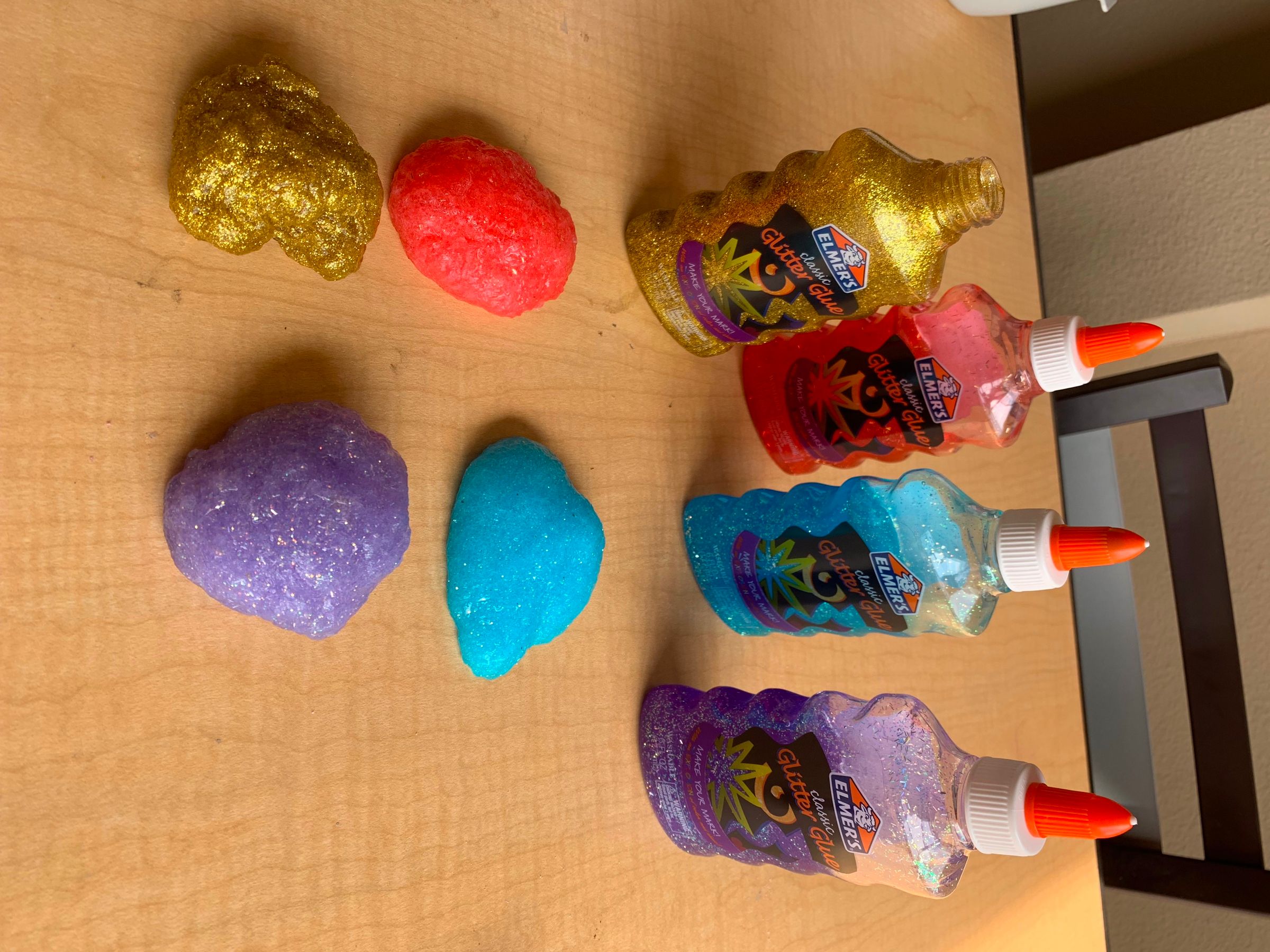 How to Make Rainbow Glitter Slime : 10 Steps - Instructables