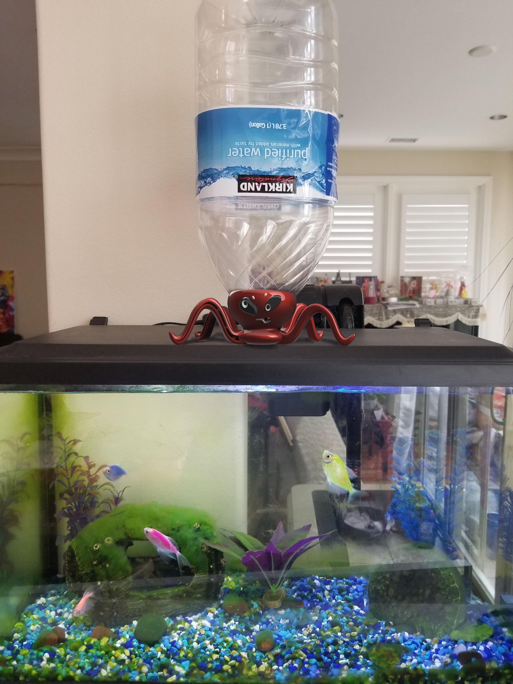 A Fun Automatic Water Refill Device : 4 Steps - Instructables