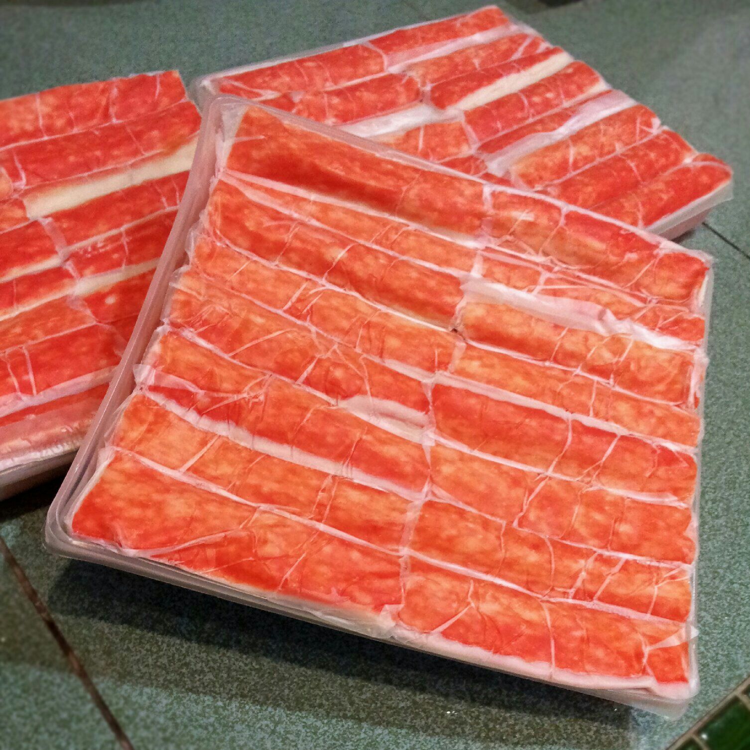 CRISPY CRAB STICKS (Filament Crab Sticks Snacks) : 6 Steps (with ...