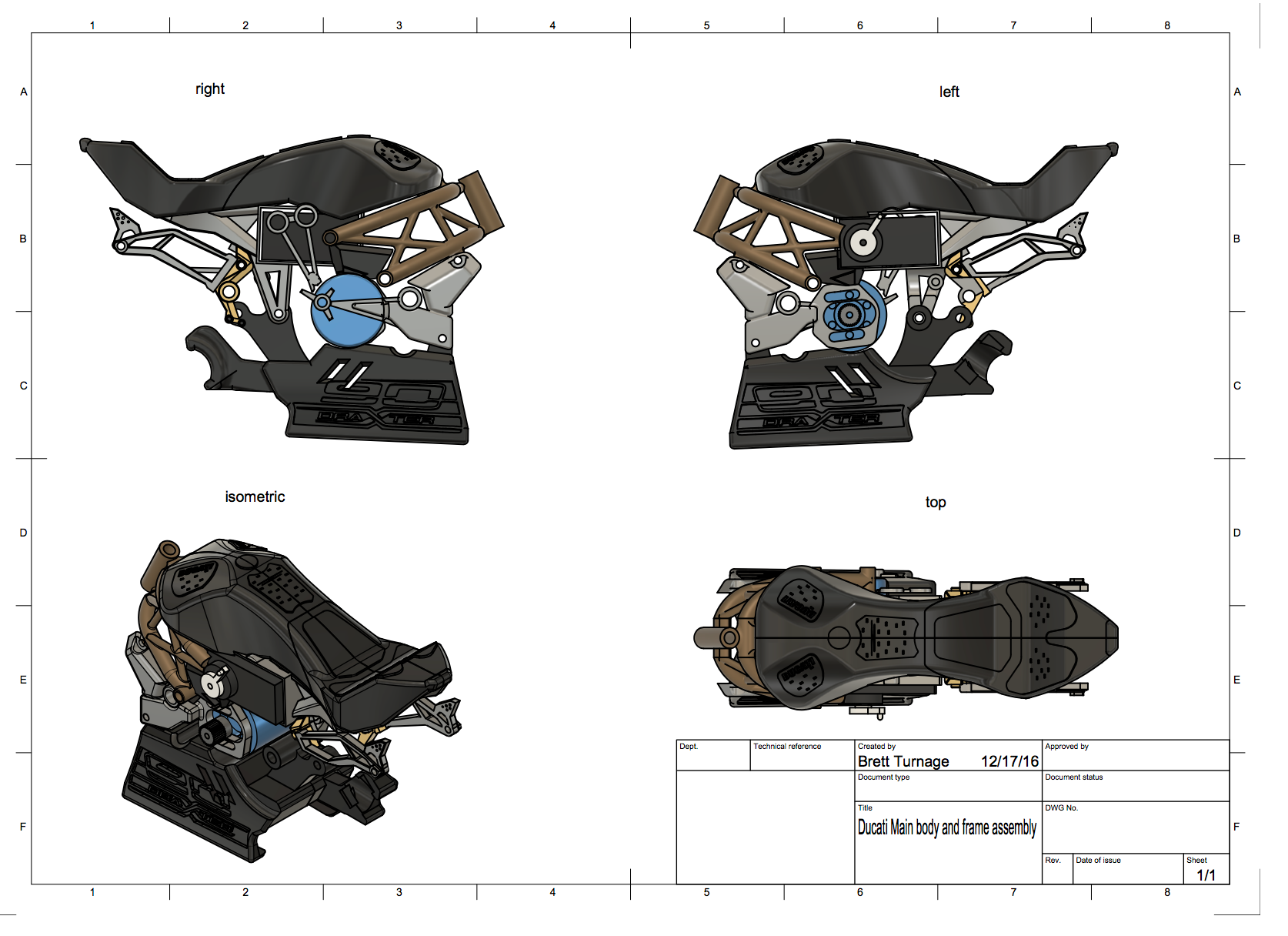 3d Printed RC Motorcycles: 2016 Ducati Draxter and 2016 Suzuki GSX-RR ...