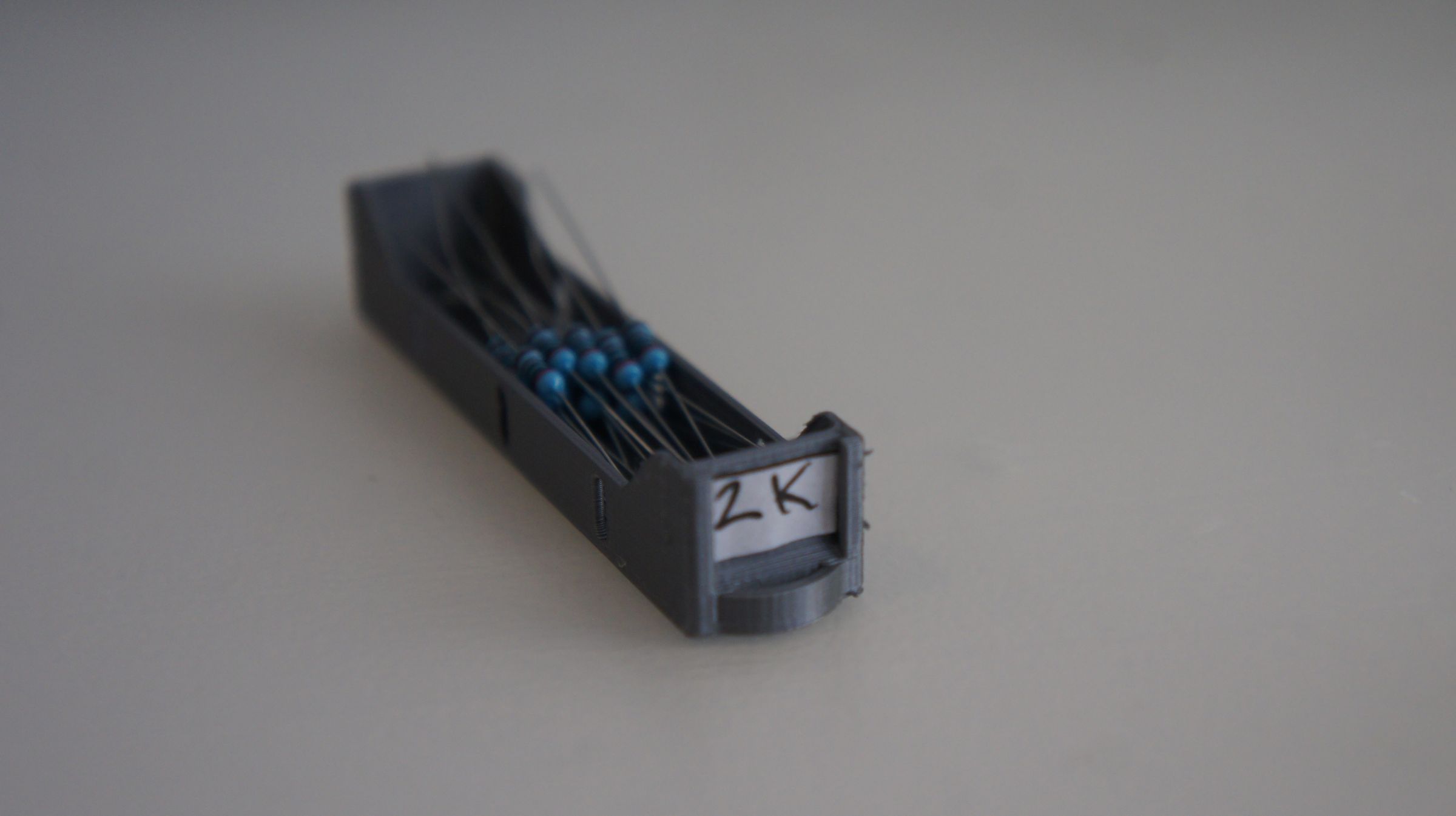 THT Resistor Organizer (3D Printing Required) : 9 Steps (with Pictures ...