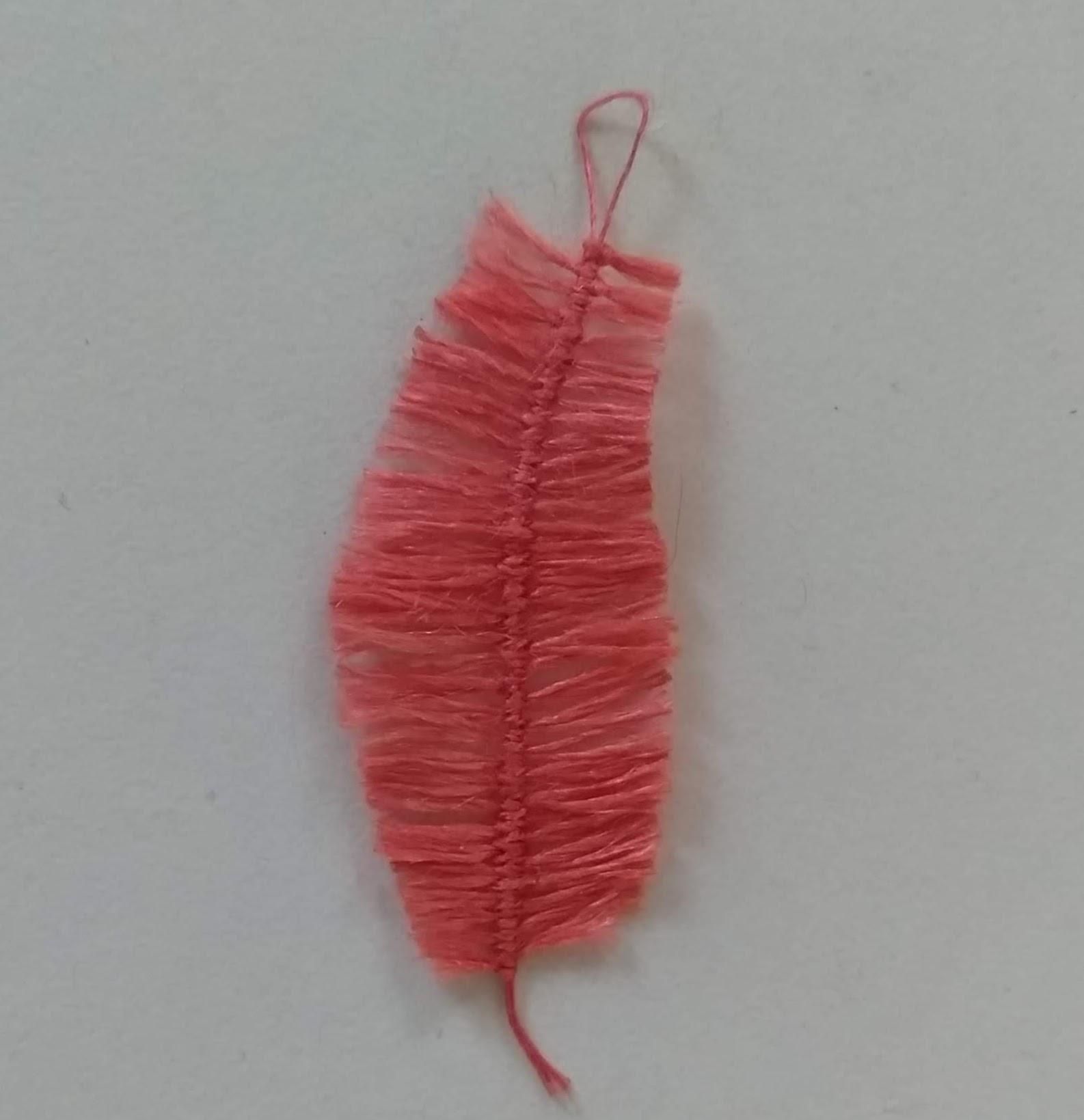 Feather Earrings From Thread : 8 Steps (with Pictures) - Instructables