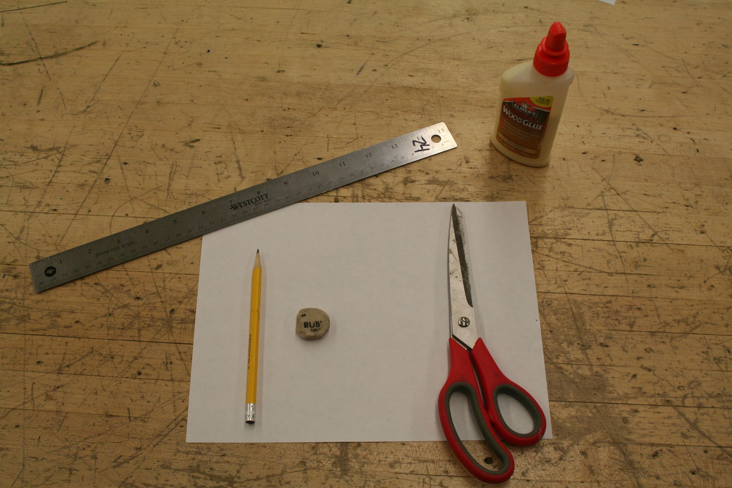 Perfect Paper Cube: Laying Out a Project Using Parallel Line ...