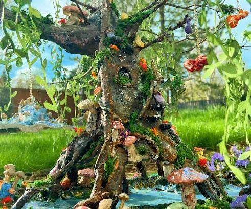 How to Make a Miniature Model Tree (with Whales) : 37 Steps (with ...