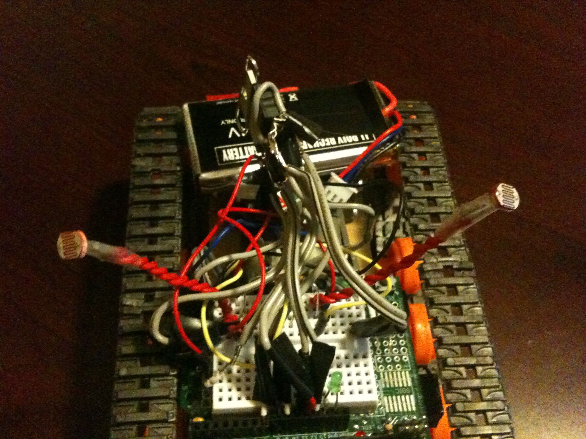 (w/ Video) Basic Arduino Robot, Light Seeker! : 8 Steps (with Pictures ...