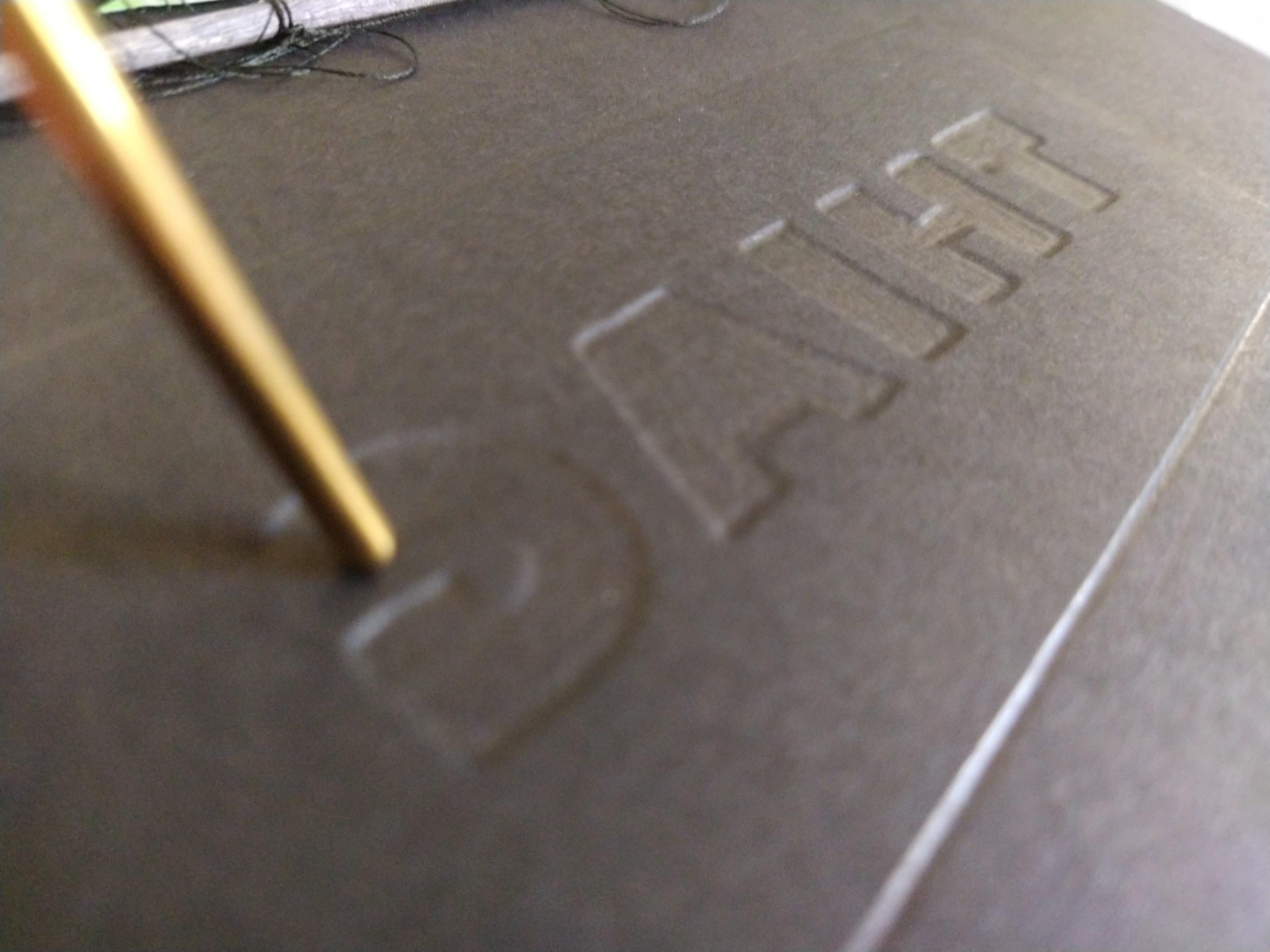 Embossed Greeting Card With Paper Moon Mobile : 10 Steps (with Pictures ...