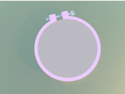 How to Design an Embroidery Hoop Using 3D CAD Software - Instructables
