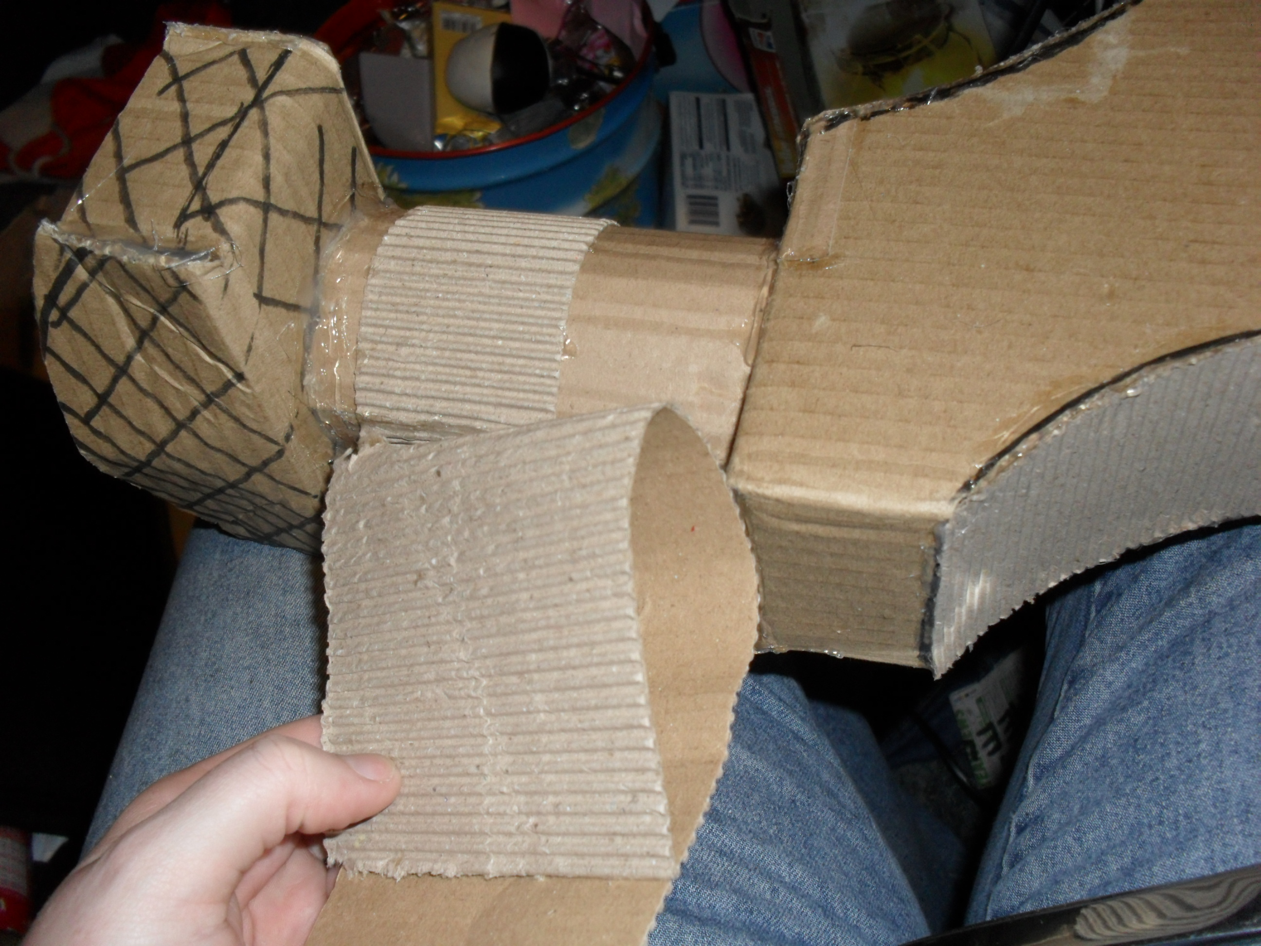 Cardboard Props: How to Make a Movie Camera : 14 Steps (with Pictures ...