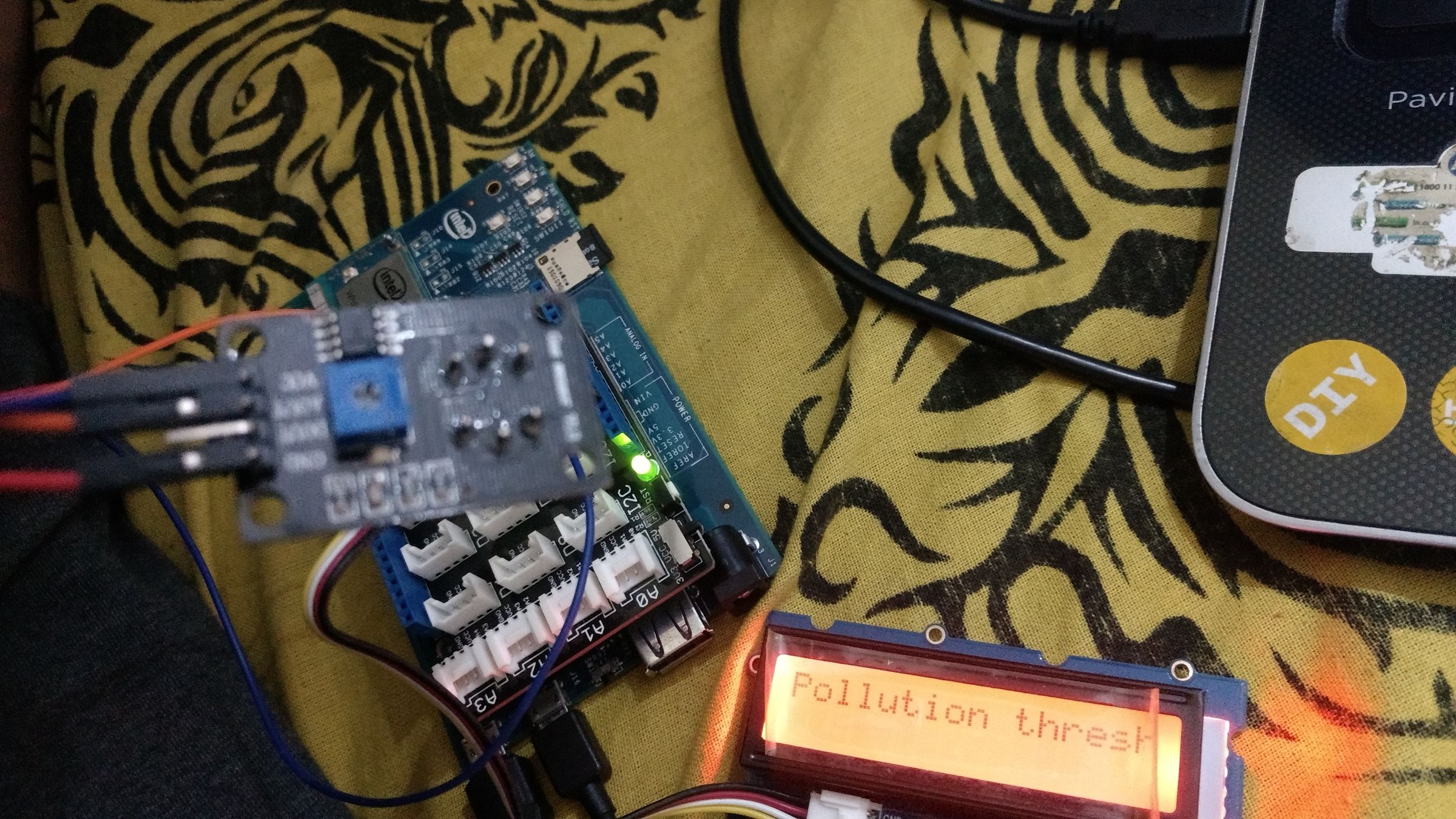 Air Pollution Level Detector : 3 Steps - Instructables