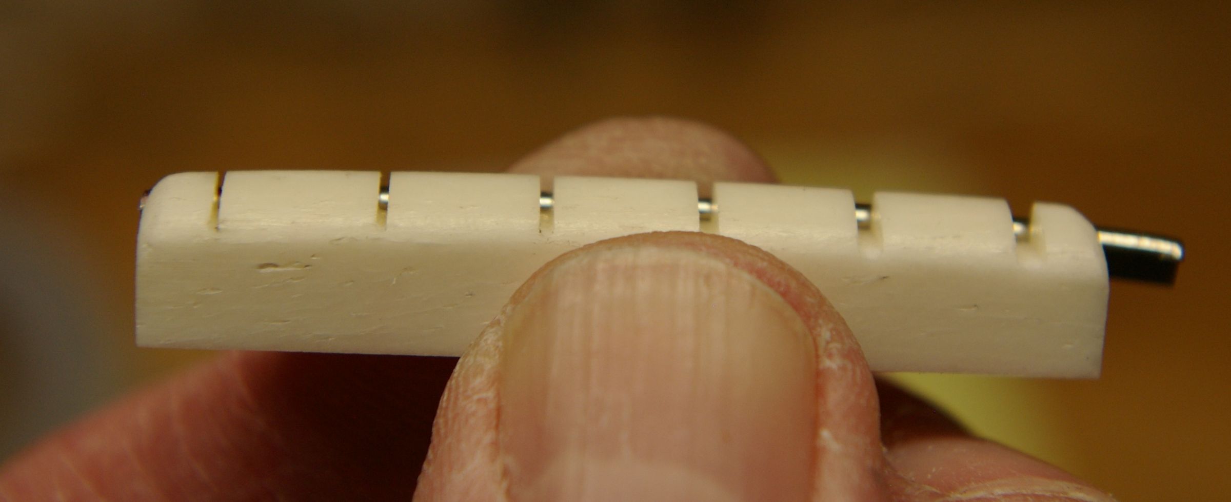 Zero Glide Nut Replacement (Zero Fret Installation) for Guitar : 4 ...