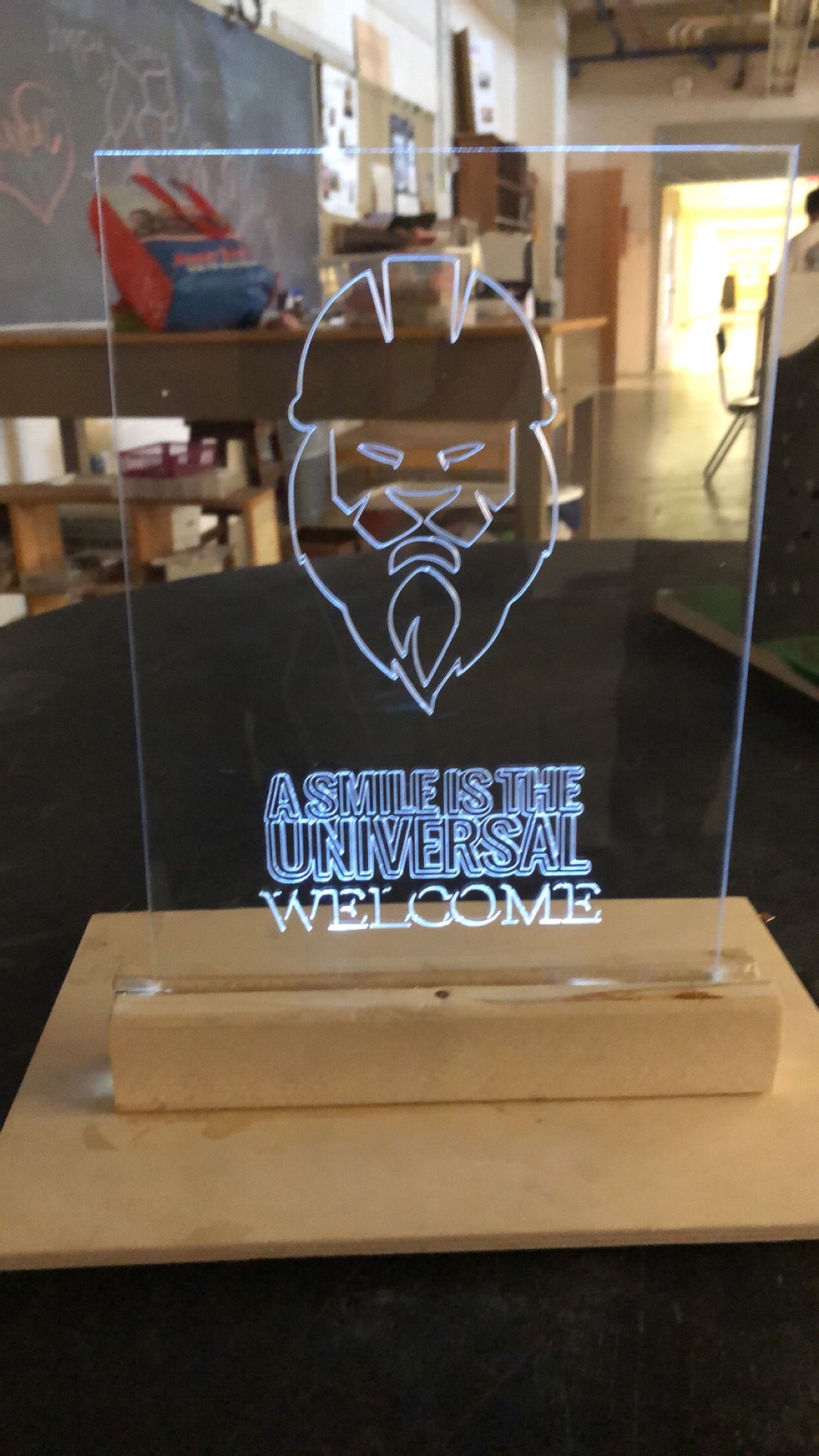 Light-Up LED Sign : 4 Steps - Instructables