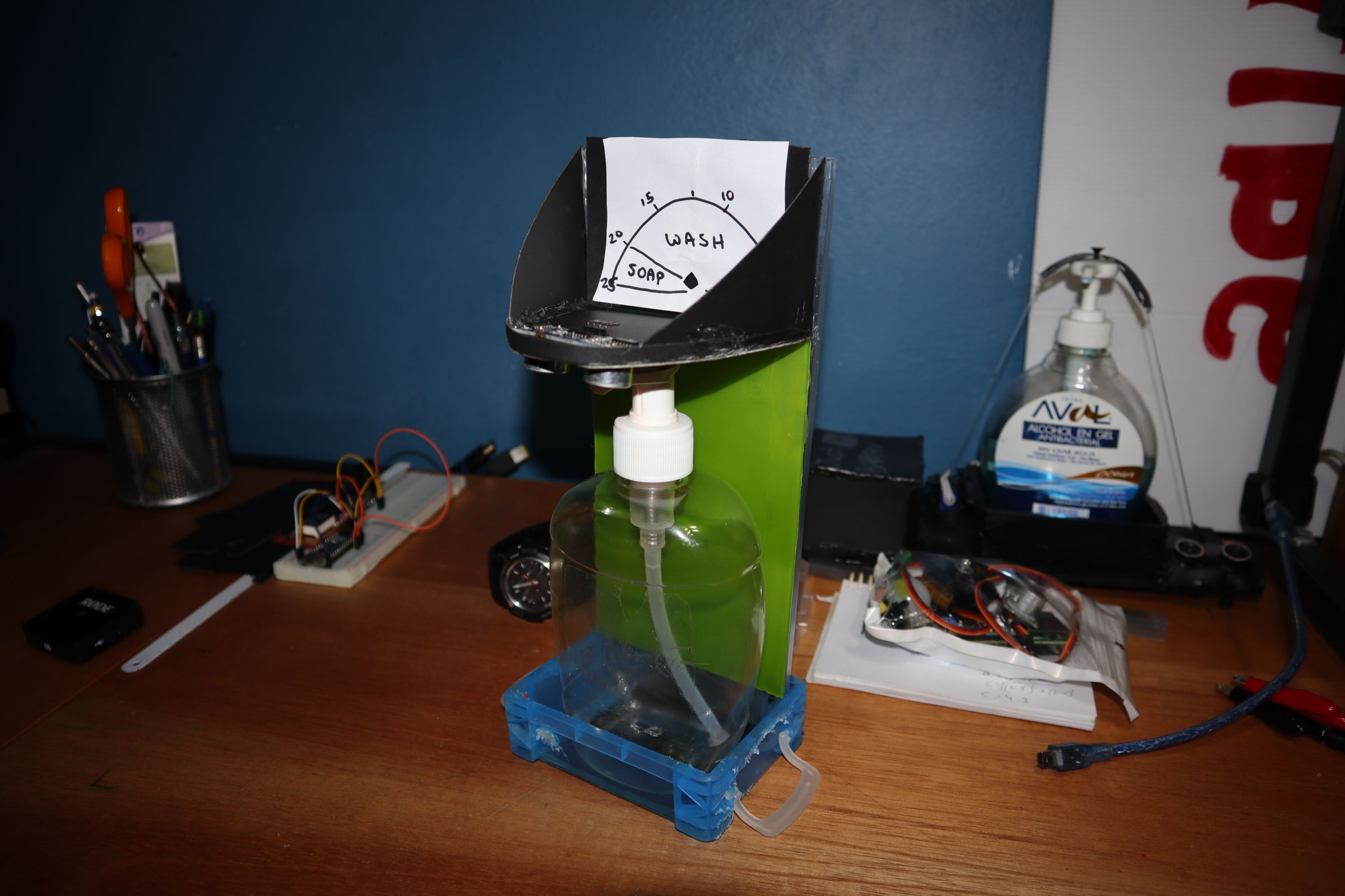 Automatic Soap Dispenser With Hand Wash Timer : 13 Steps (with Pictures ...