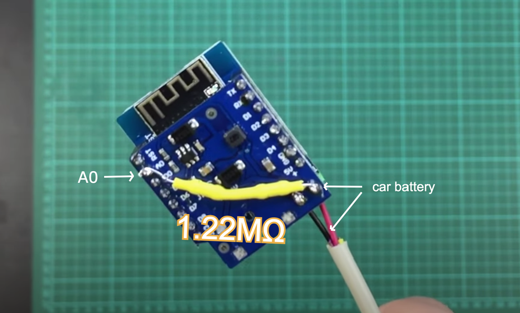 Iot Based Battery Status Monitoring System Using Esp8266 55 Off