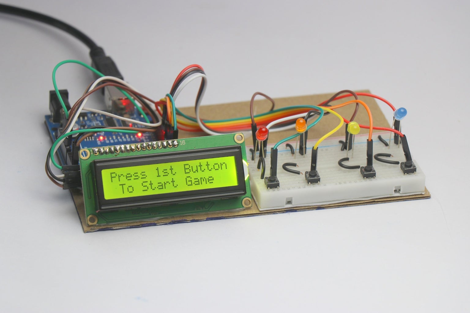 Arduino Led Memory Game In A Simple Way 4 Steps With Pictures