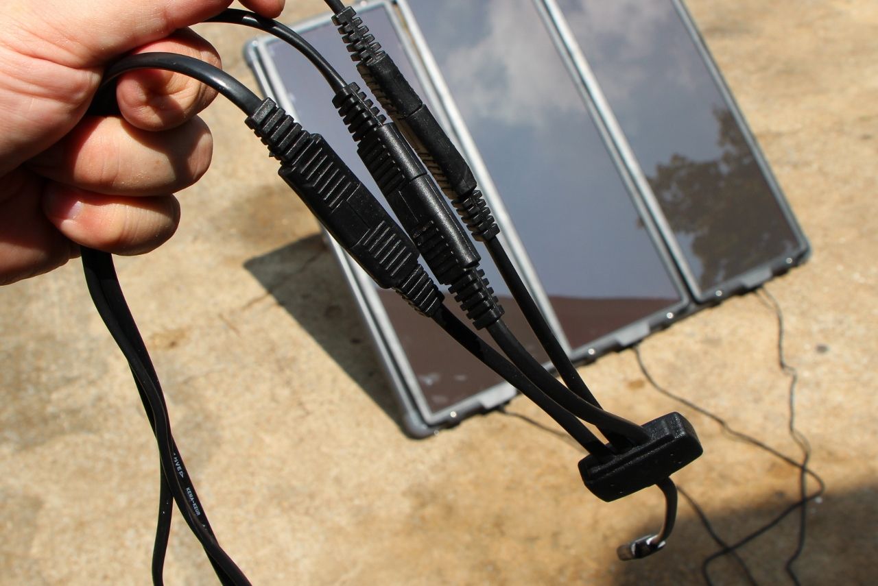 Assembling My Harbor Freight 45 Watt Solar Panel Kit - No Tools Needed ...