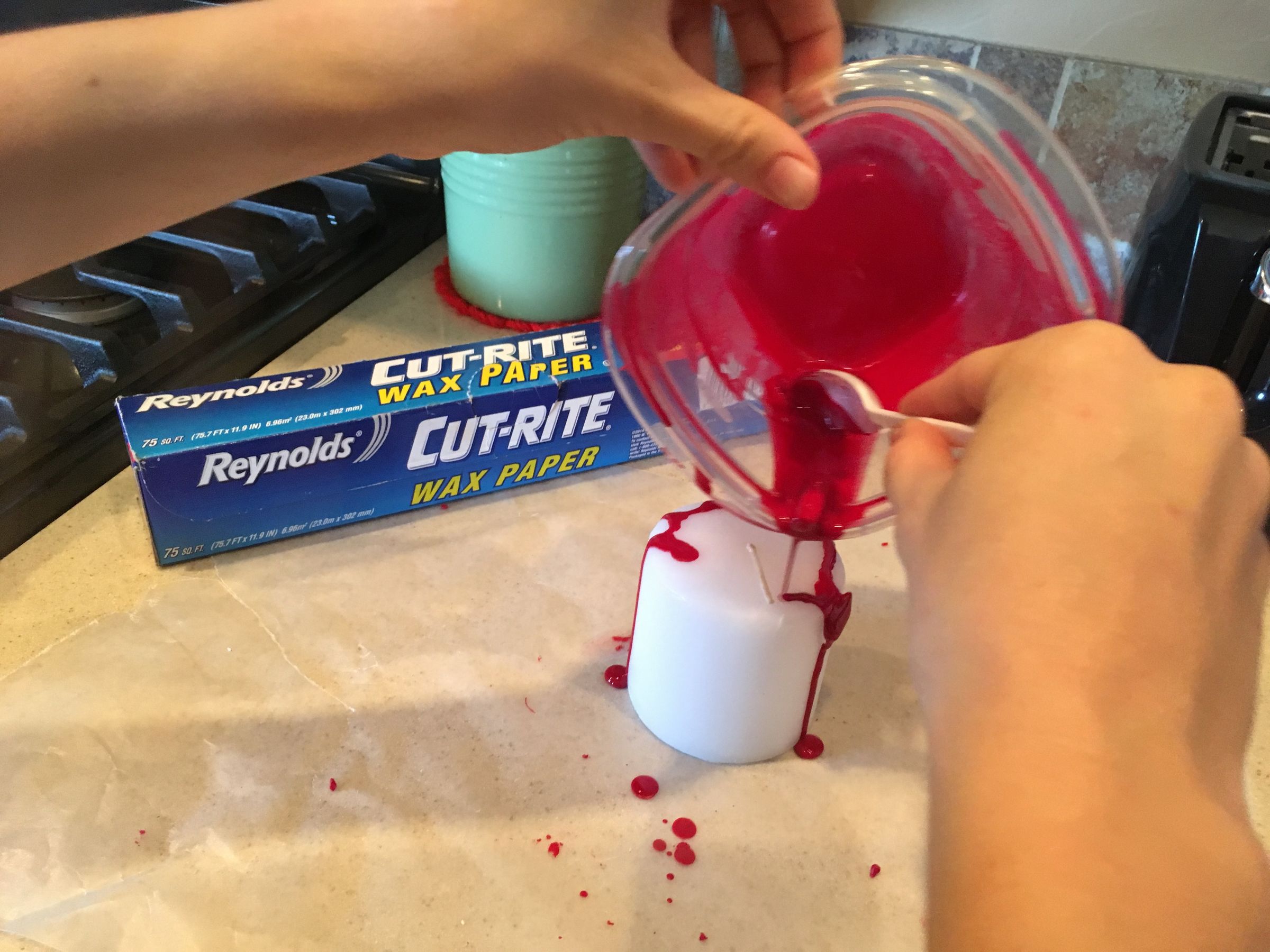 DIY Bloody Candles : 4 Steps (with Pictures) - Instructables
