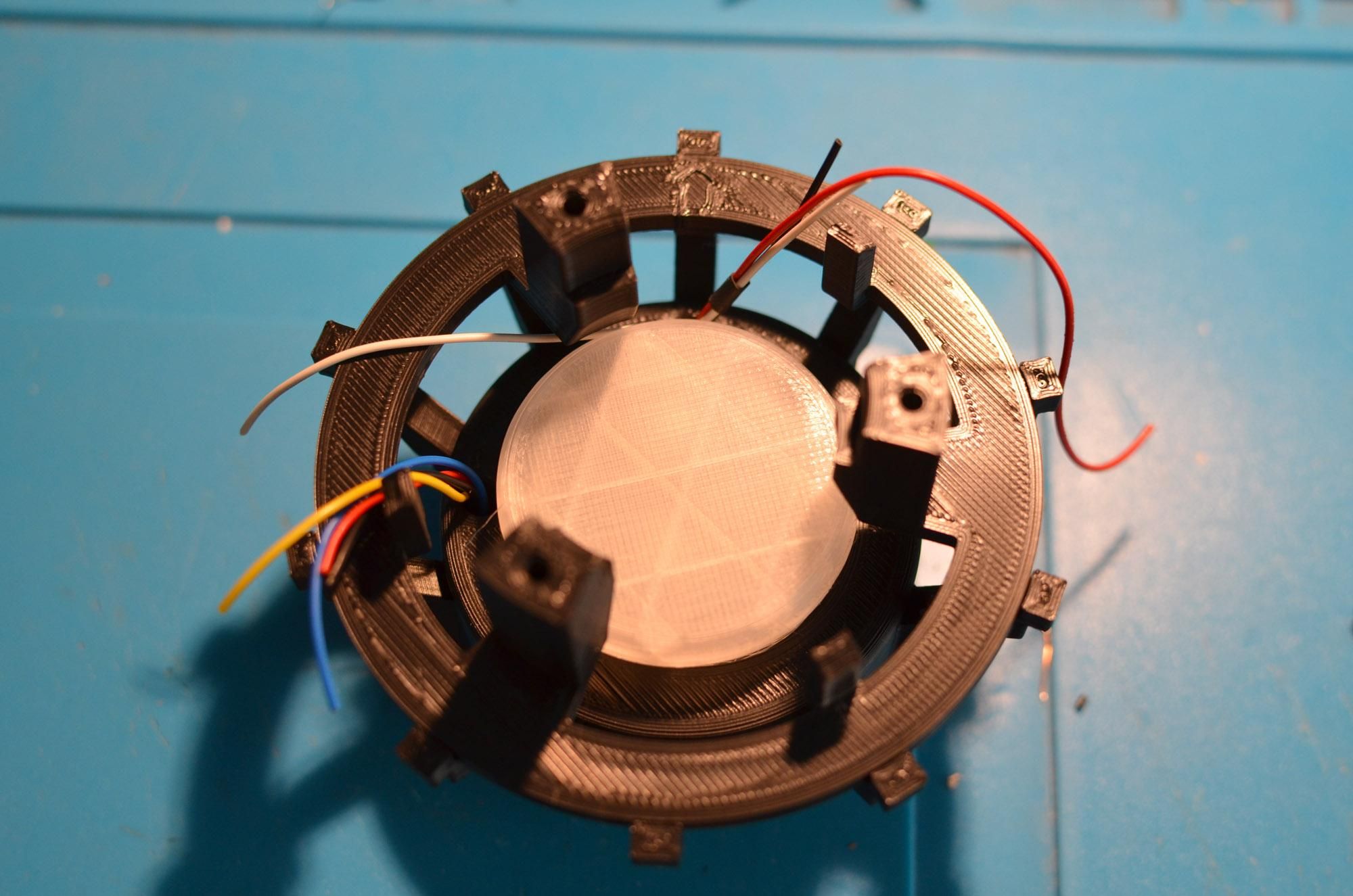 Iron Man Arc Reactor Clock (OLED Version) : 12 Steps (with Pictures ...