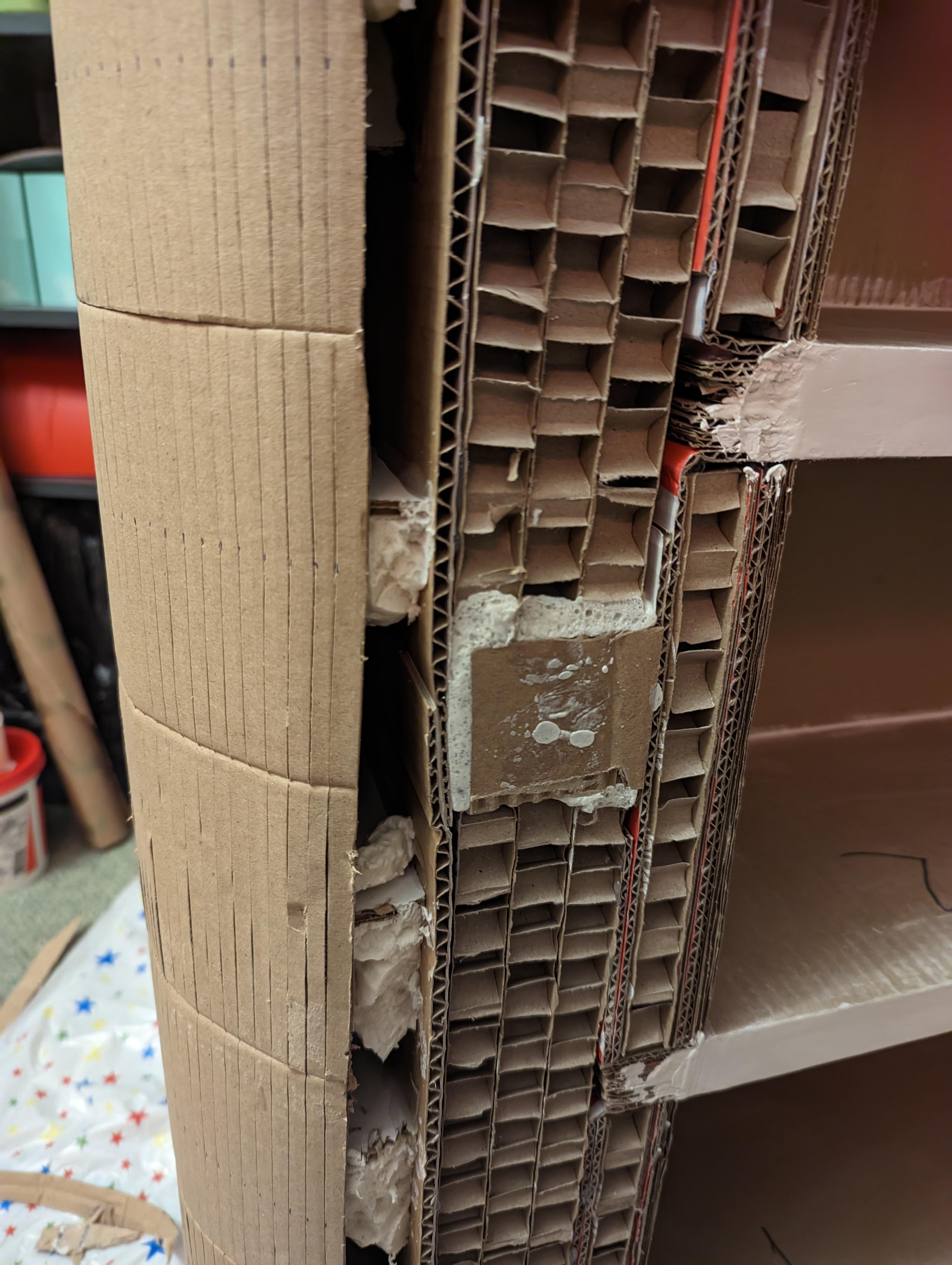 Giant Book- Bookcase (Made Entirely Out of Cardboard) : 14 Steps (with ...