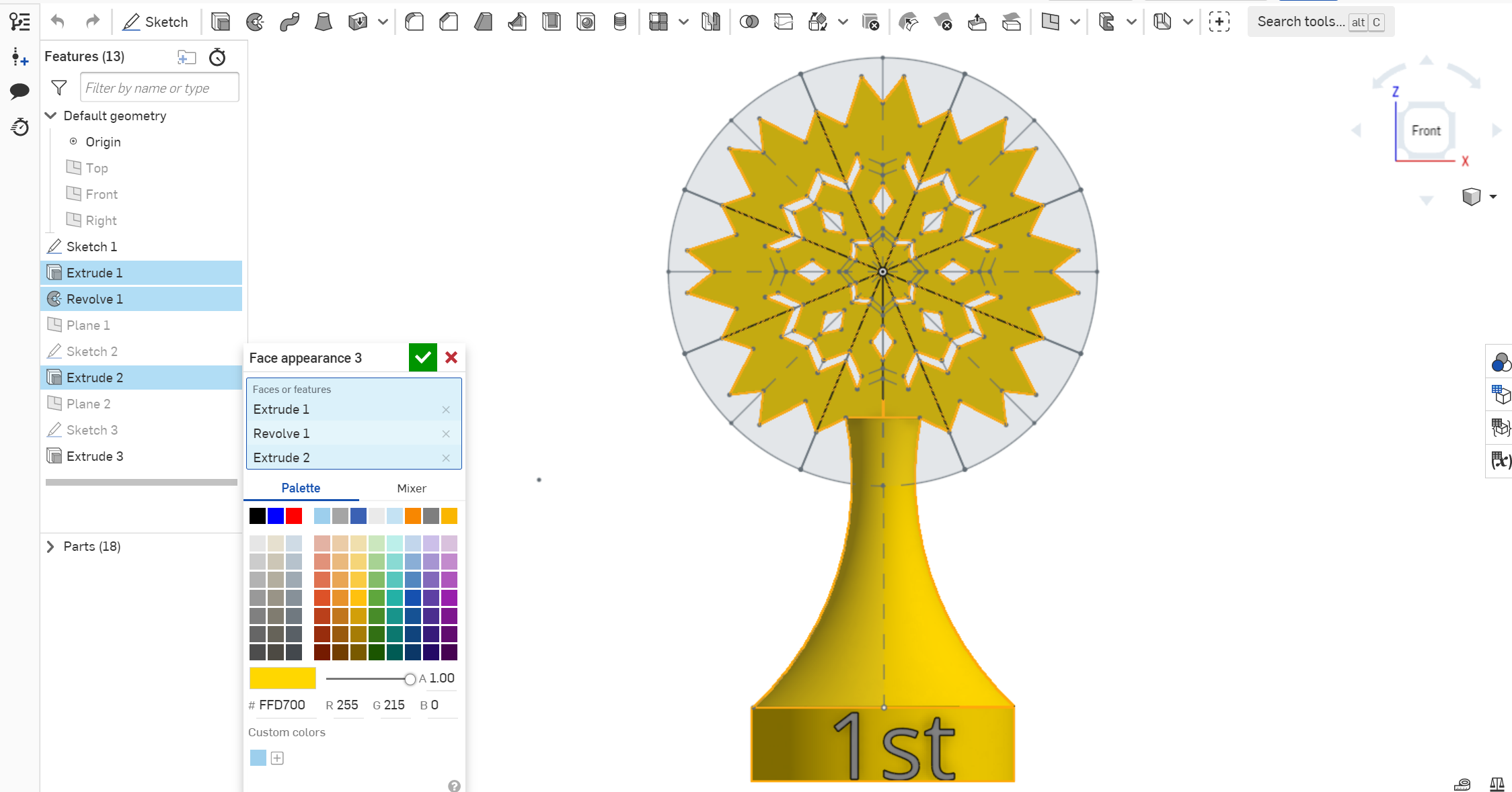 3D Snowflake Trophy : 16 Steps - Instructables