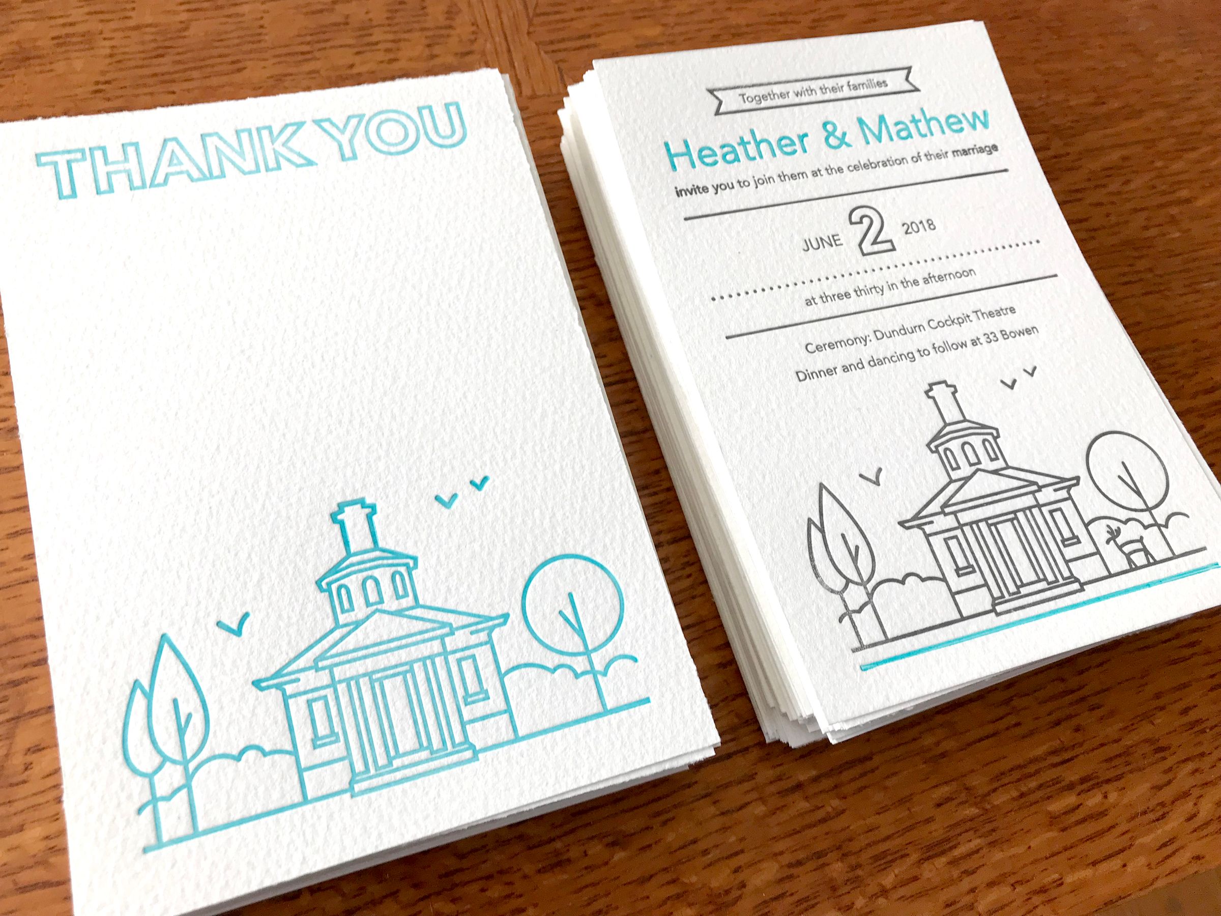 How to Make Affordable DIY Letterpress Wedding Invitations : 10 Steps ...