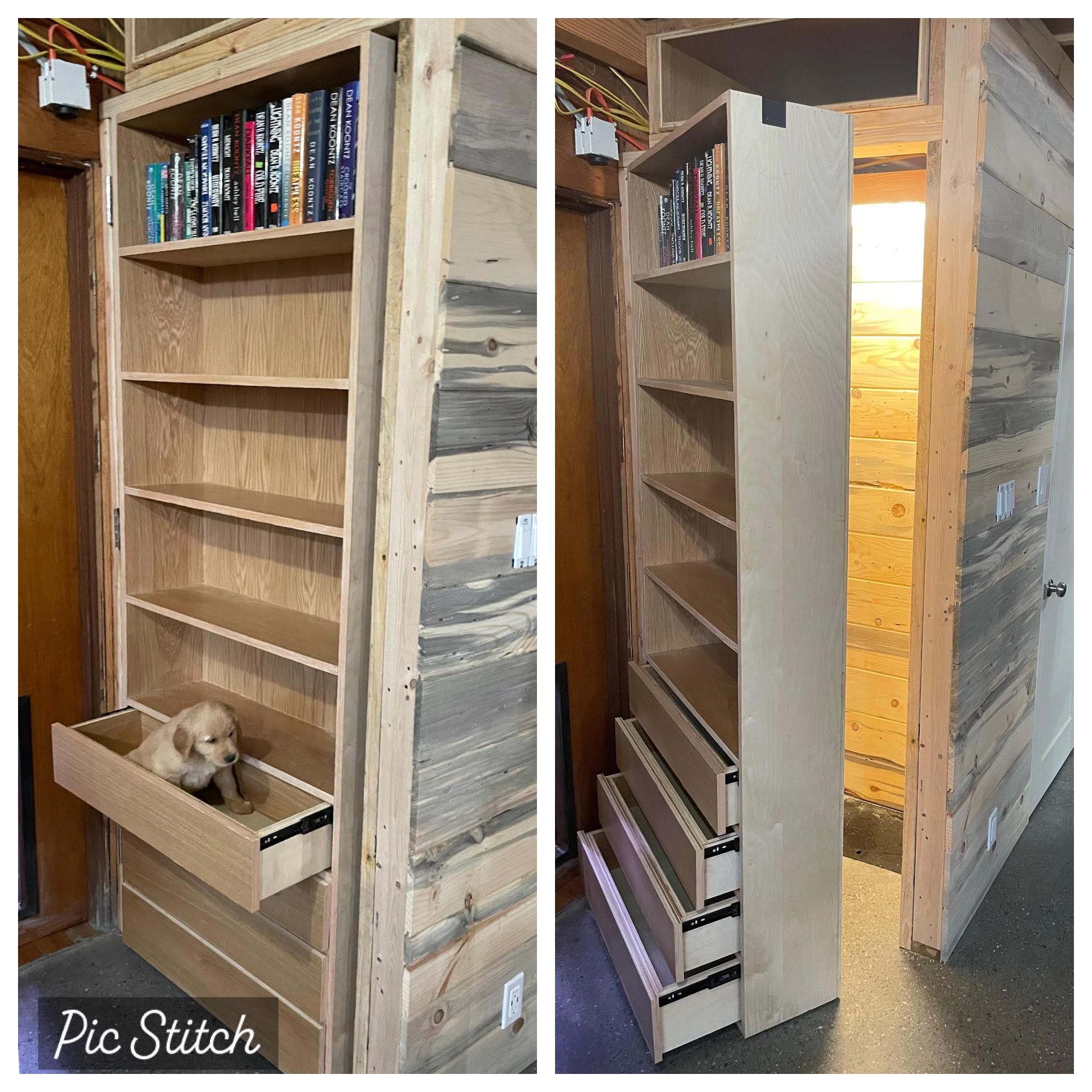 Hidden Door Book Shelf : 12 Steps - Instructables