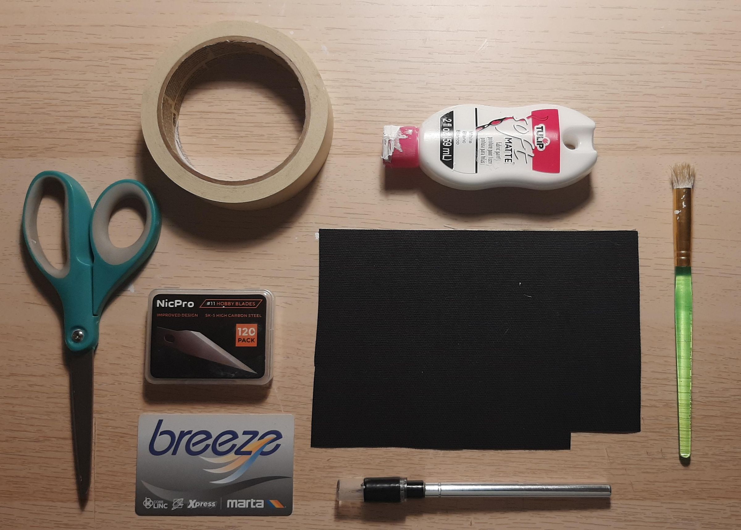 Canvas Patches With Masking Tape and Fabric Paint : 6 Steps (with ...