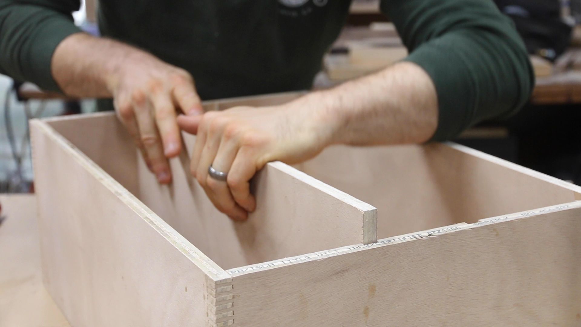 Hardware Organizer Cabinet Made With Box Joints : 10 Steps (with ...