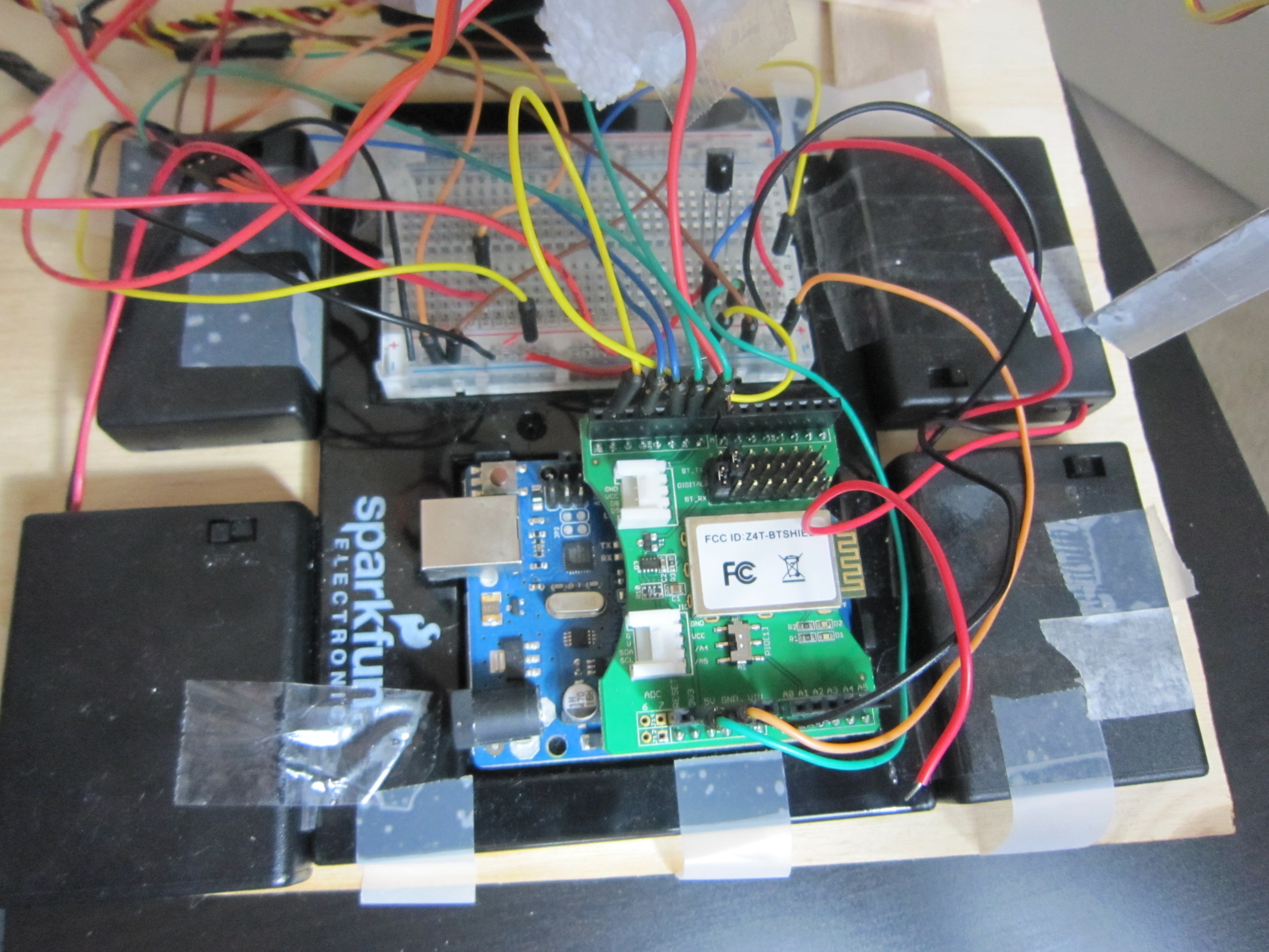 Bluetooth+Infrared Controlled Robotic Arm : 5 Steps (with Pictures ...