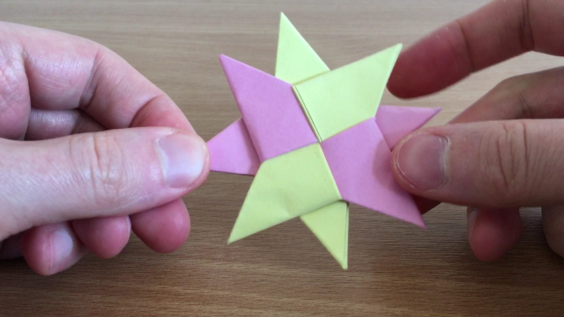 Easy Origami Double Ninja Star How To Make A Paper Ninja Star Shuriken