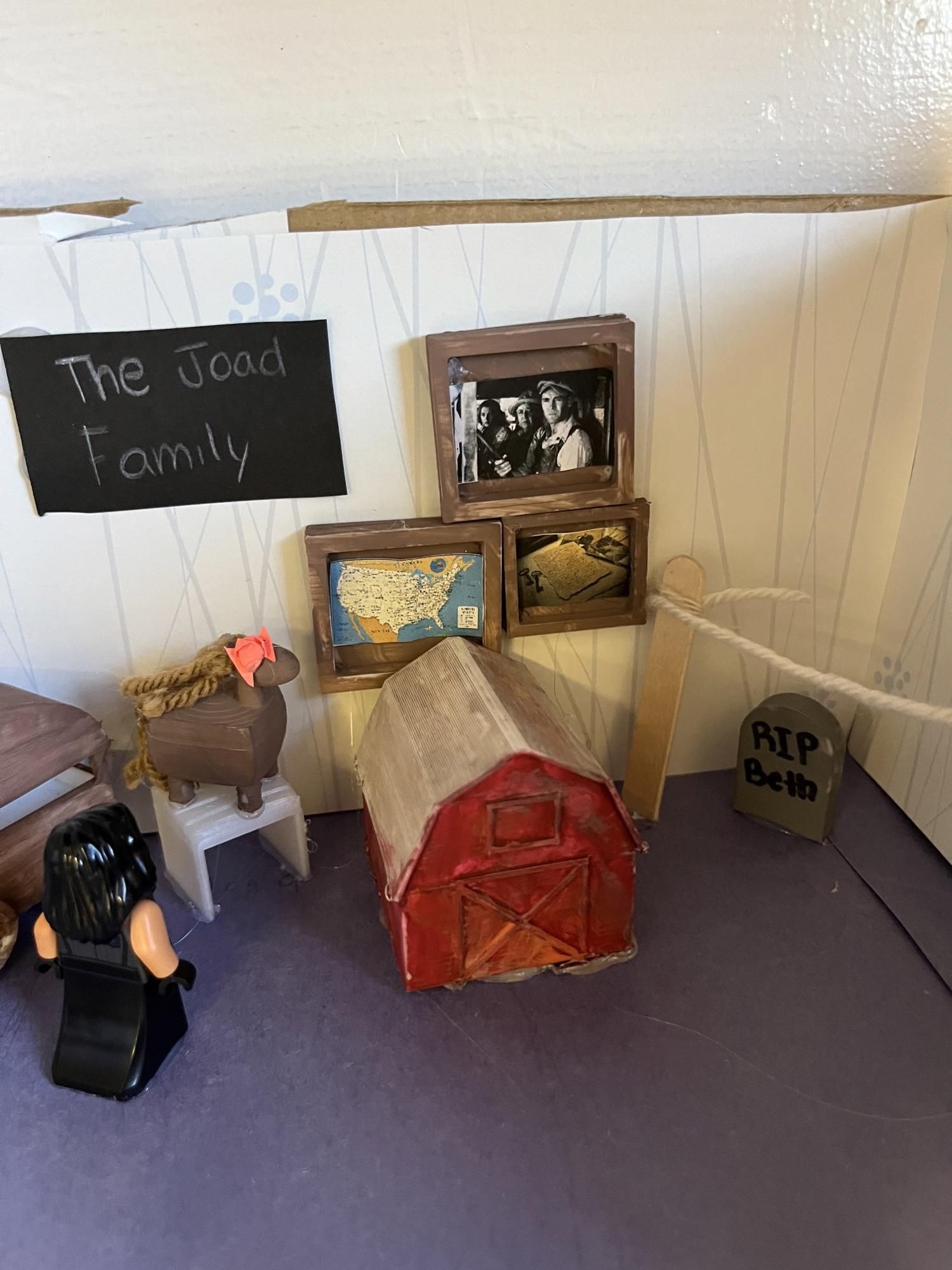 3D Printed Museum Diorama - the Great Depression (ELA) : 8 Steps (with ...