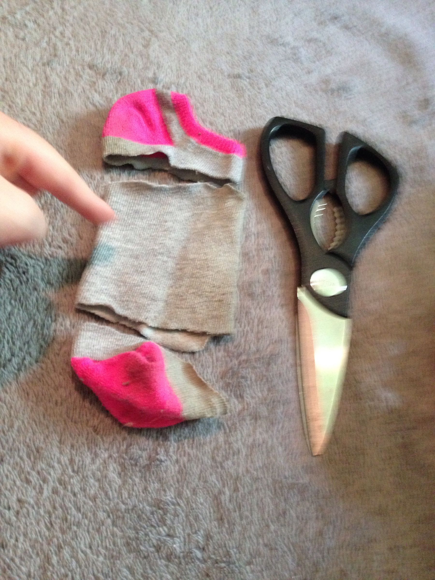 Doll Dress Made Out of Socks : 3 Steps - Instructables