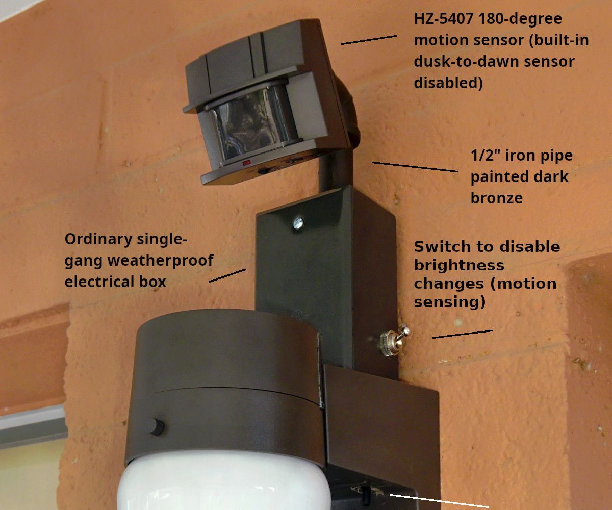 Dual-Brightness Motion-Sensing Patio Light : 10 Steps - Instructables