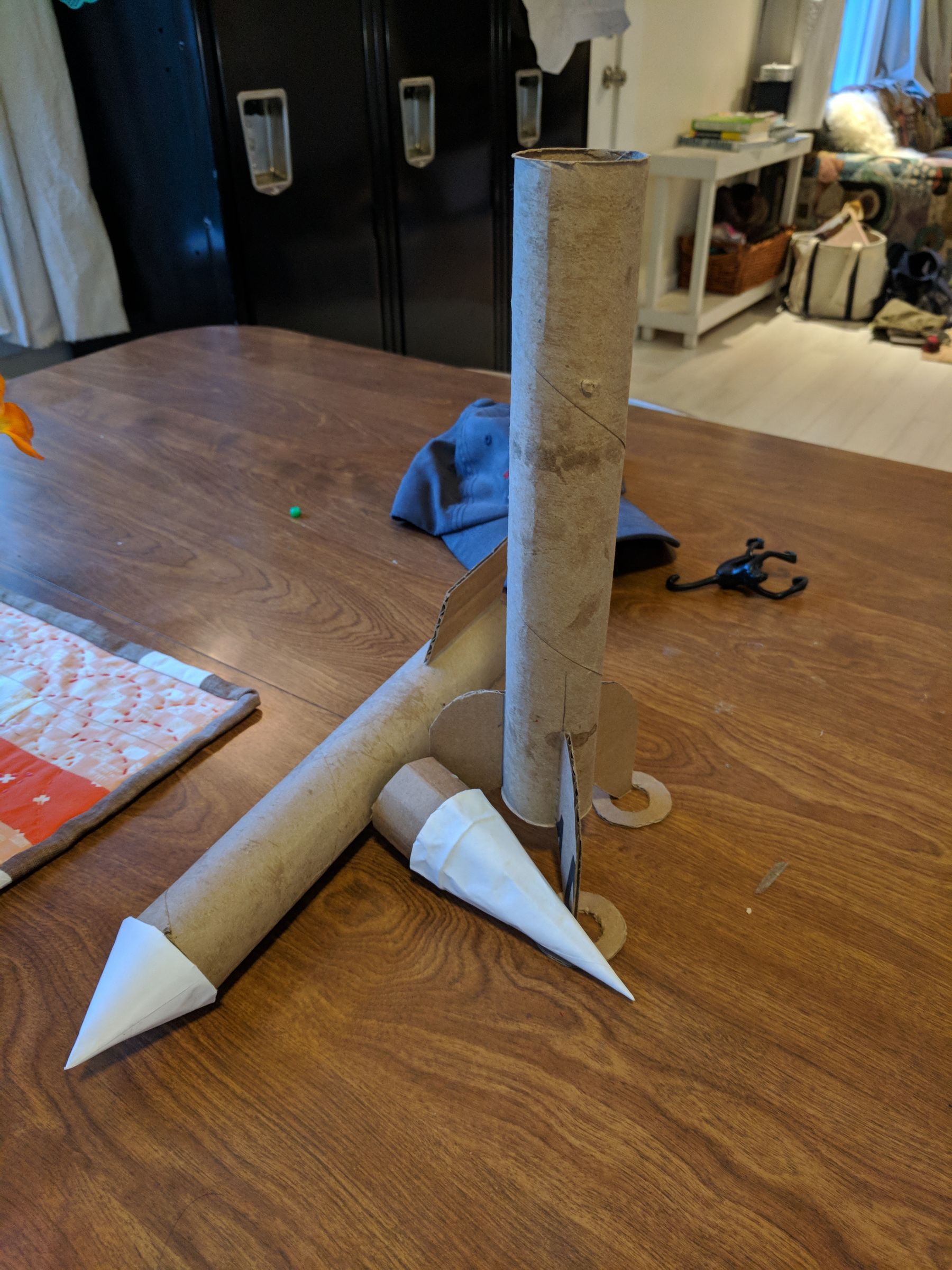 Paper Towel Tube Rocket (PTTR) : 7 Steps - Instructables