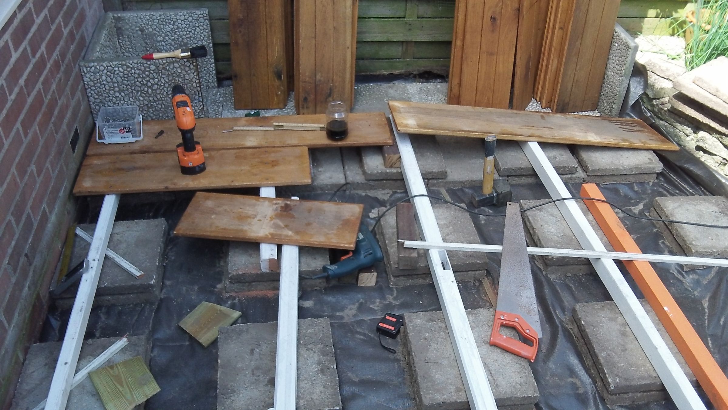 Improving My Backyard Platform - Instructables