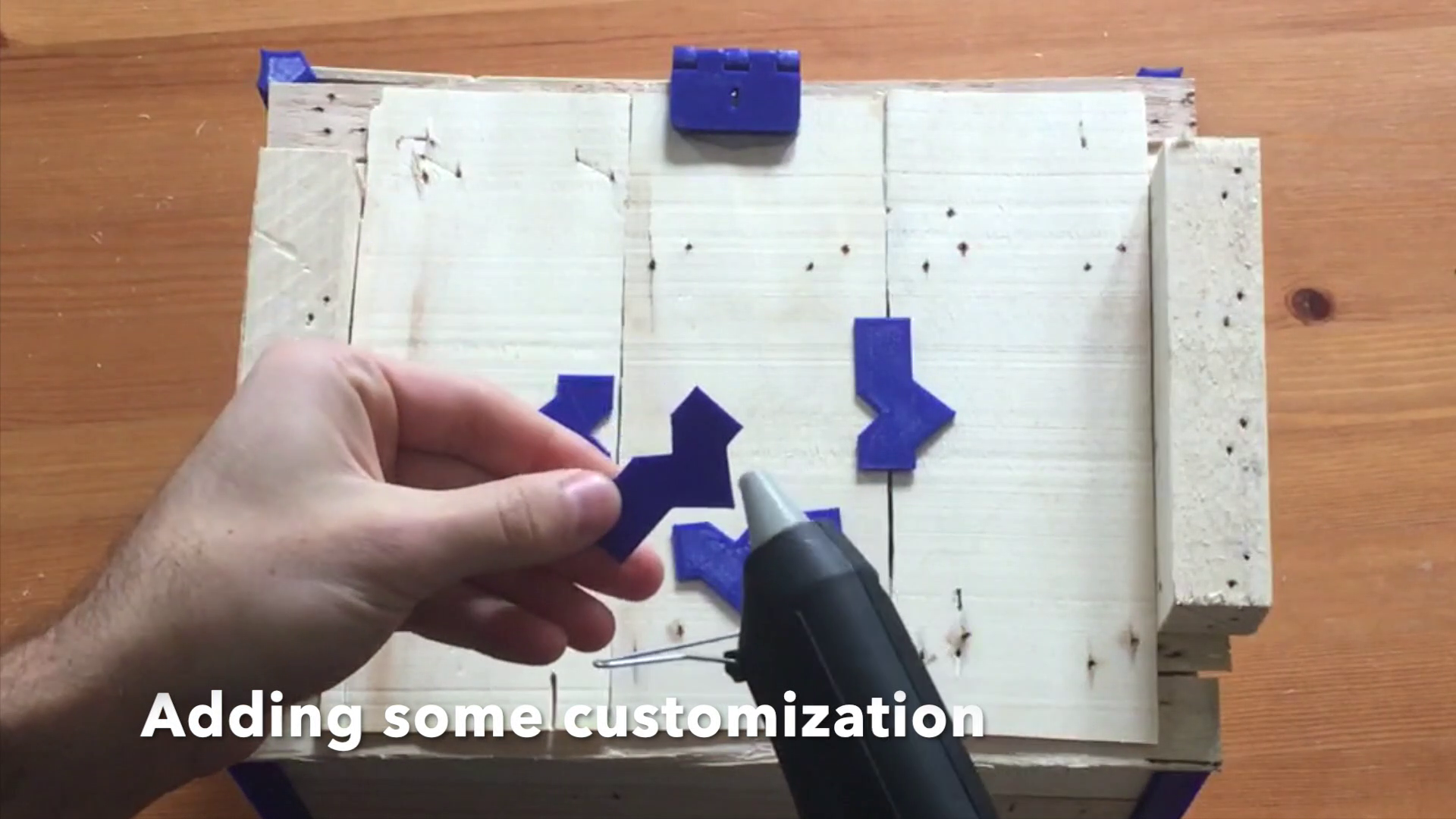 Wood Box Cover Using Hot Glue : 5 Steps - Instructables