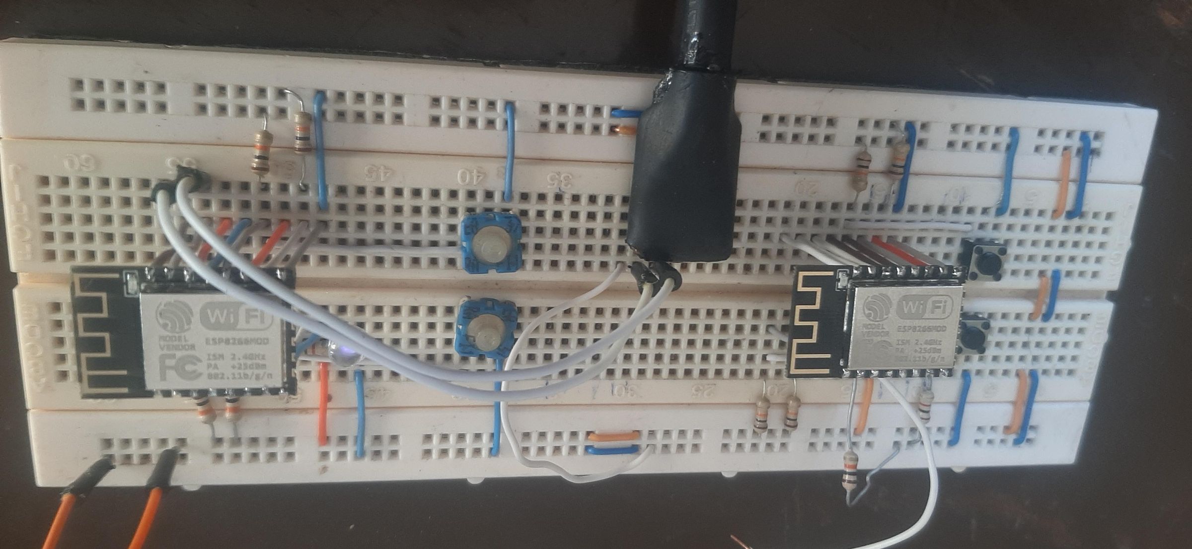 WiFi Communication Between Two ESP8266 Based MCU Through the Home ...