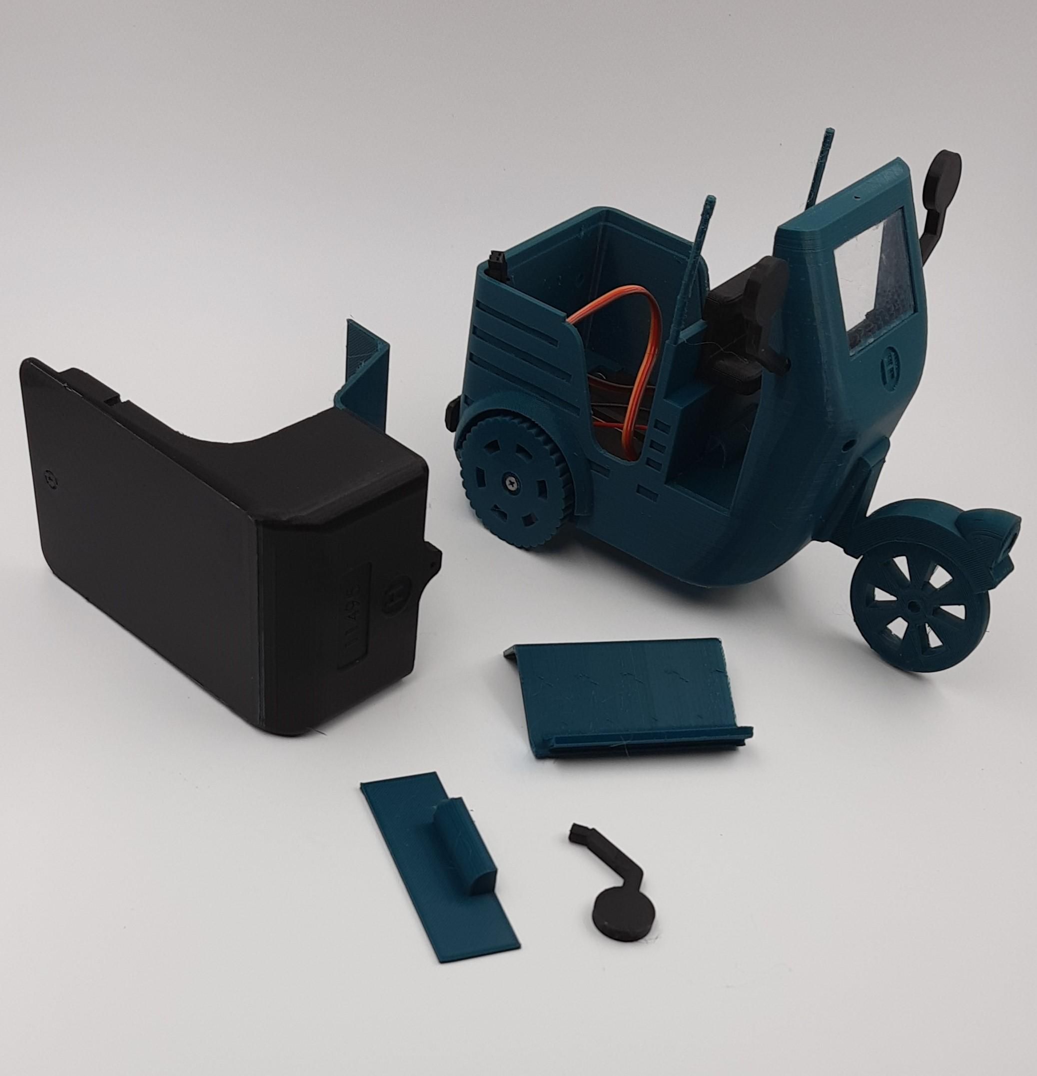 Wireless Auto Rickshaw : 22 Steps (with Pictures) - Instructables