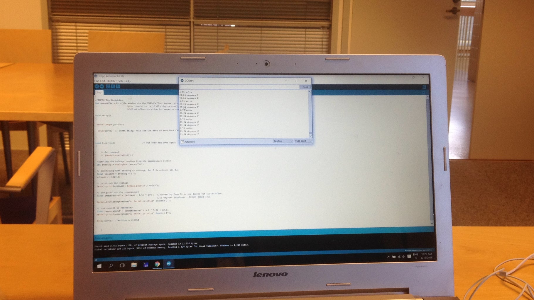 Sending Temperature Sensor Data Wirelessly From Arduino to PC : 3 Steps ... Sending Temperature Sensor Data Wirelessly From Arduino to PC : 3 Steps ...