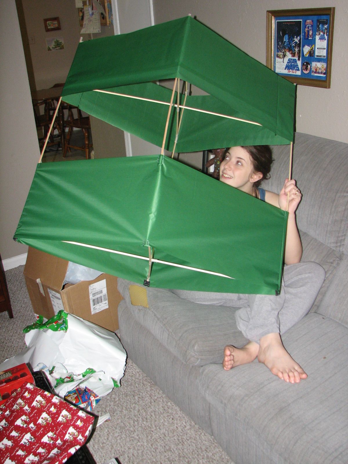 A Box Kite! (that's Almost Bigger Than My Wife!) : 8 Steps (with ...