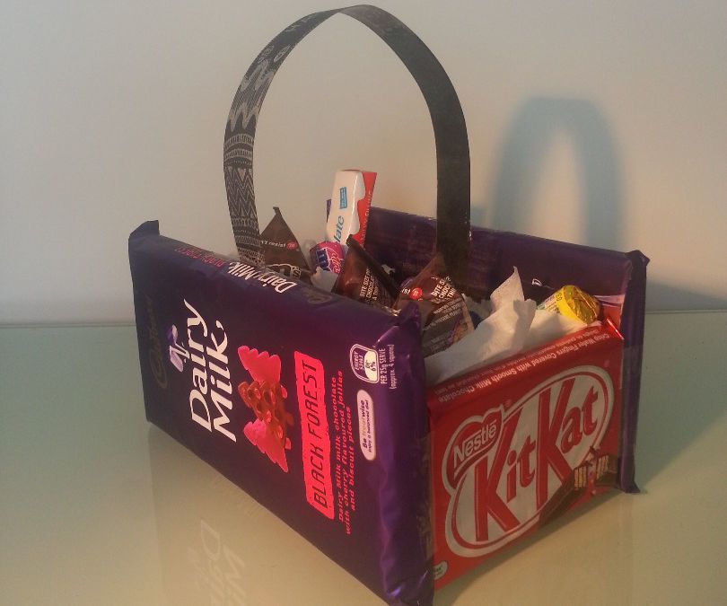 Easter Chocolate Basket : 5 Steps - Instructables