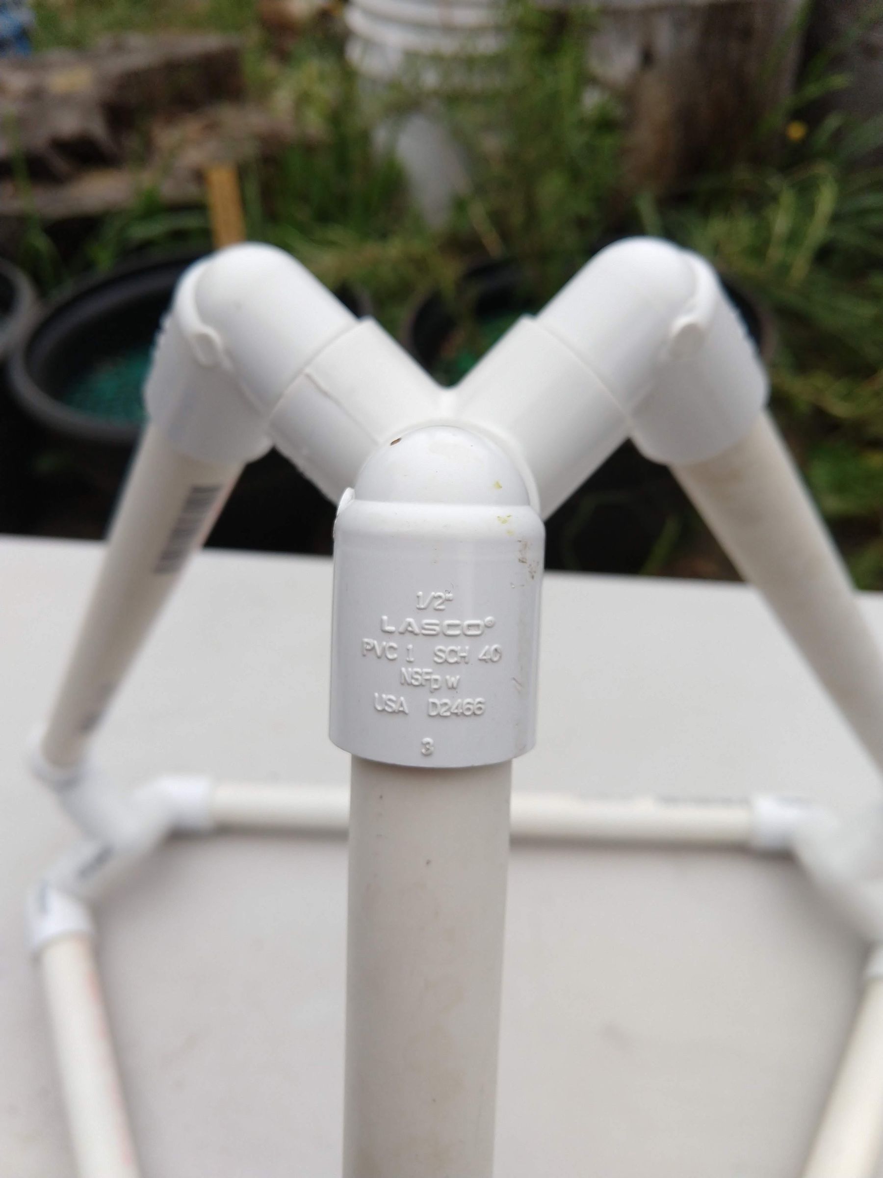 PVC Pipe Tetrahedron : 3 Steps - Instructables