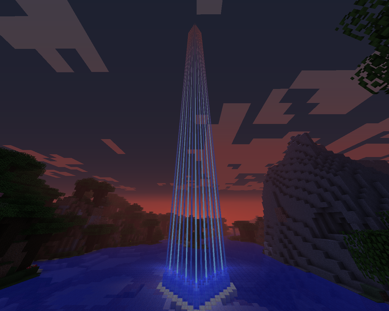 Color Beacons in Minecraft : 6 Steps - Instructables