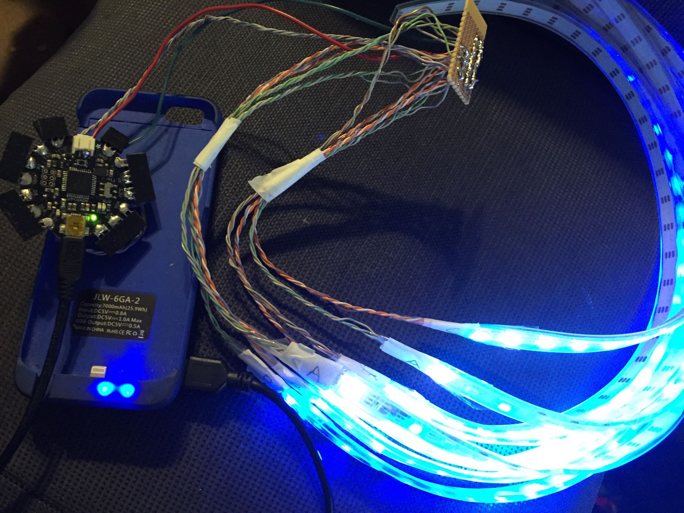 Neopixel Light Up Fire and Ice Wings : 4 Steps (with Pictures ...