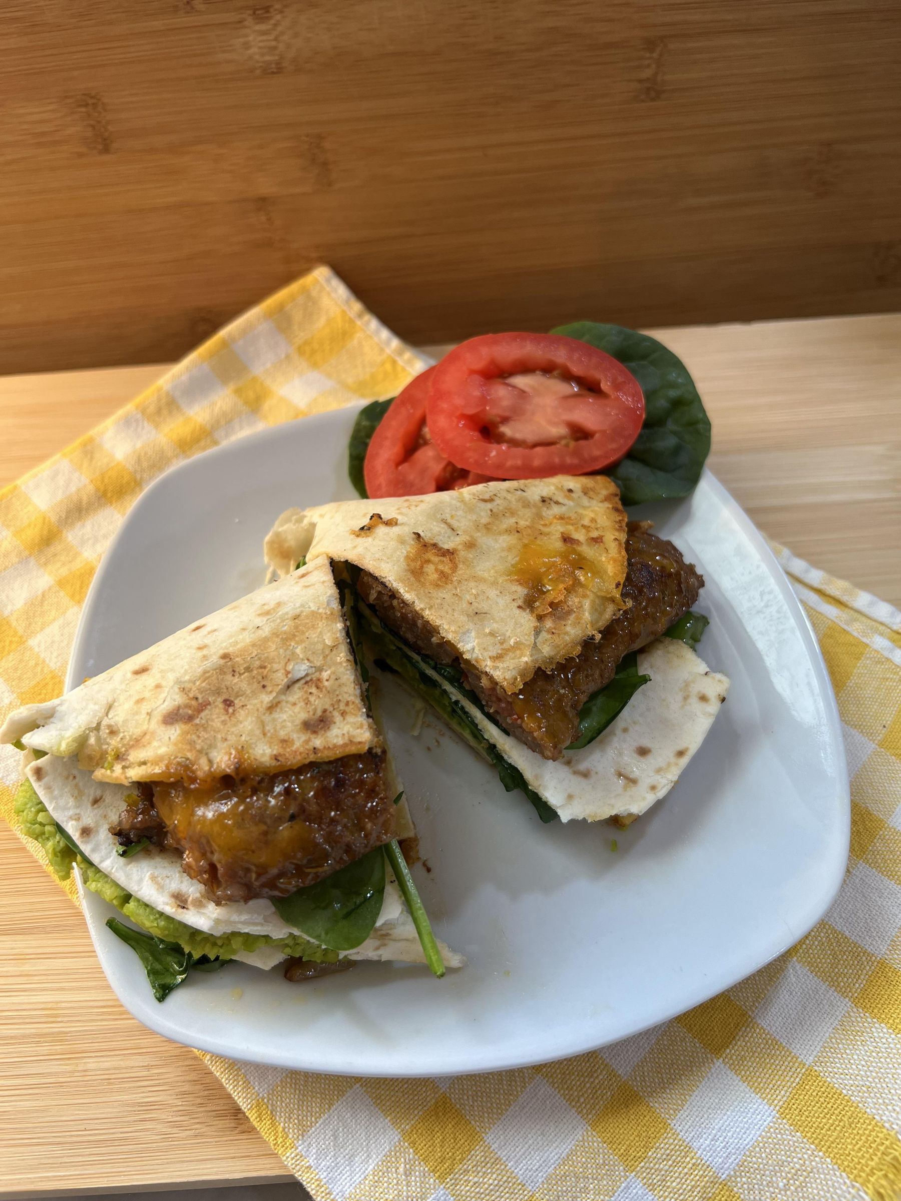 Sausage-Stuffed Folded Tortilla Sandwich : 24 Steps (with Pictures ...